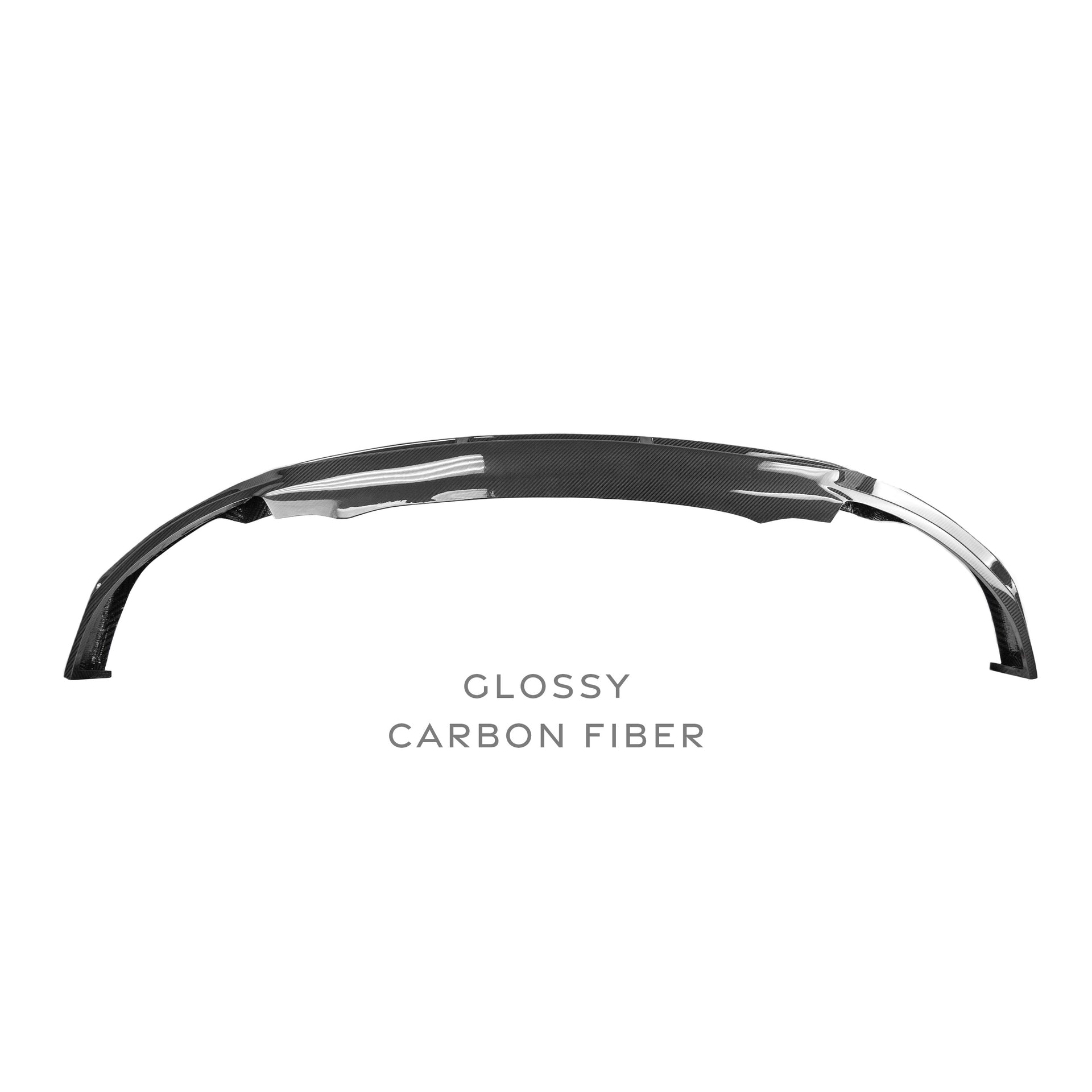 2020-2024 | Model Y Viento Plus Front Lip Overlay Spoiler - Real Dry M ...