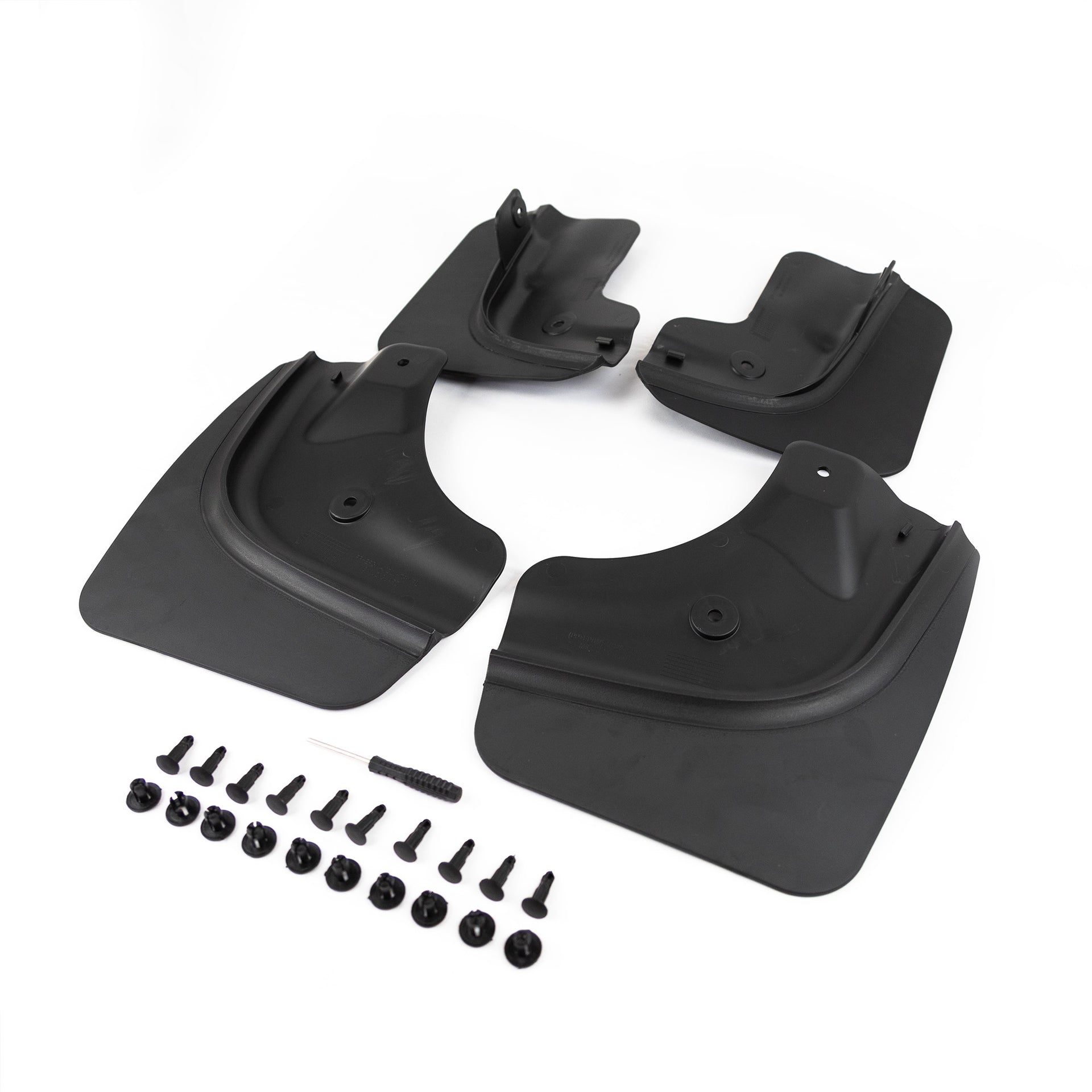 2021+ | Model S Mud Flaps Bendable & Flexible - Screwless (Gen. 2) - S ...