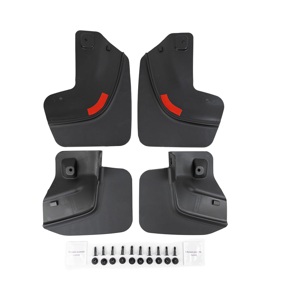 2022+ | Model X Mud Flaps Bendable & Flexible - Screwless (Gen. 2) - S ...