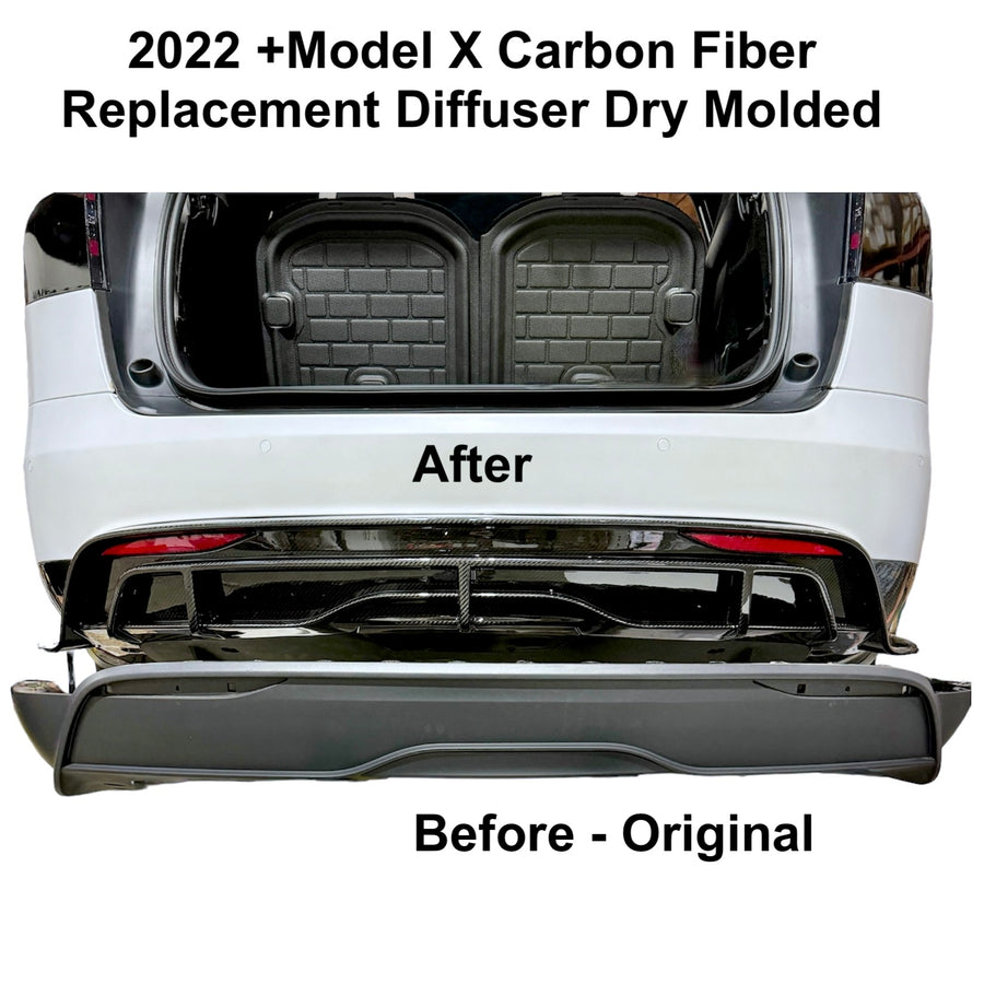 2022+ | Model X Colossal Full Body Kit - Dry Molded Carbon Fiber – RPM ...