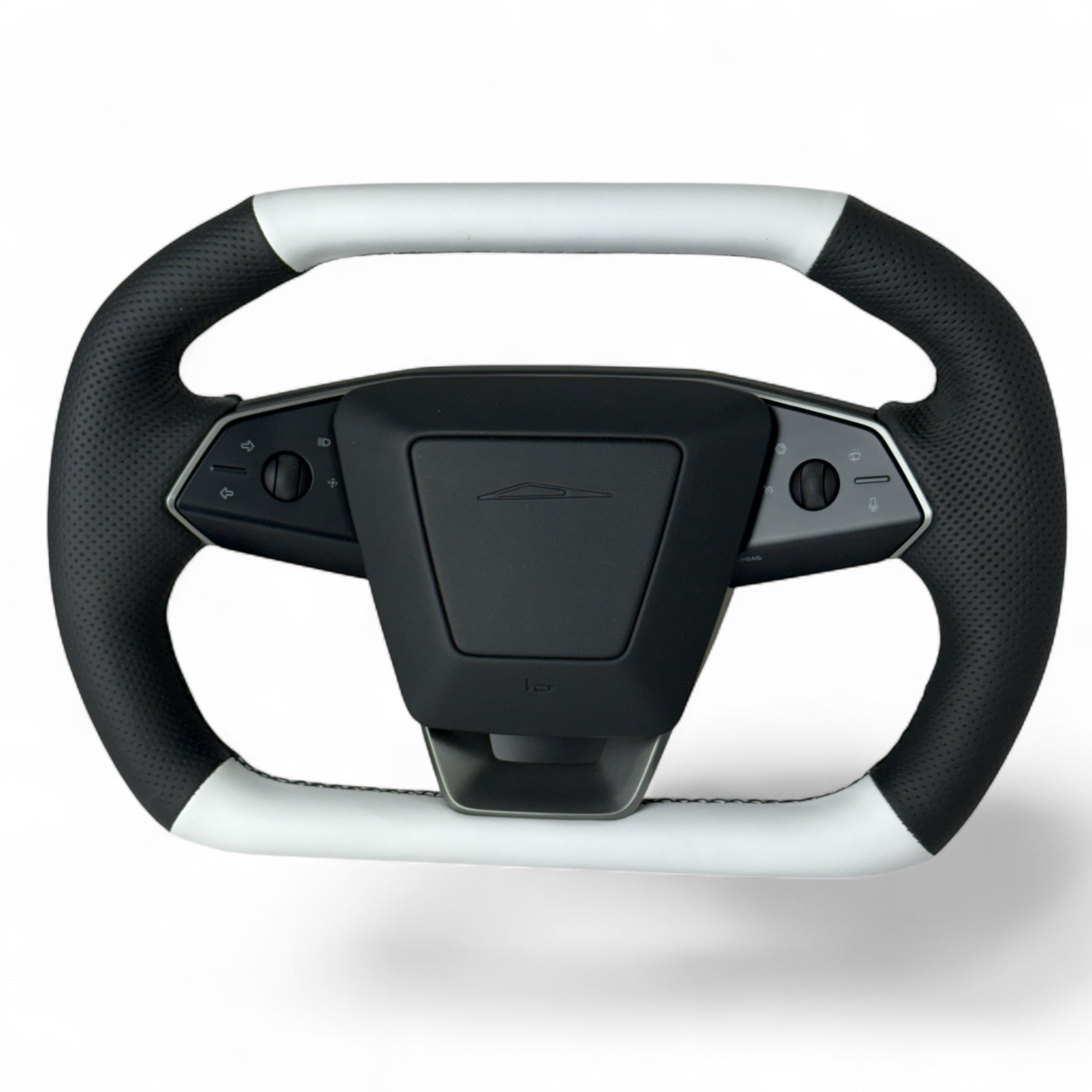 Cybertruck Squircle Steering Wheel – Heated Napa Leather | OEM Core ...