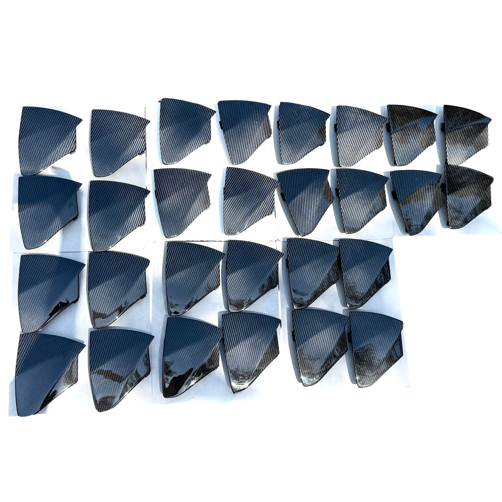 2026+ | Model S 21” Velarium Wheel Carbon Fiber Molded Spoke Inserts ...