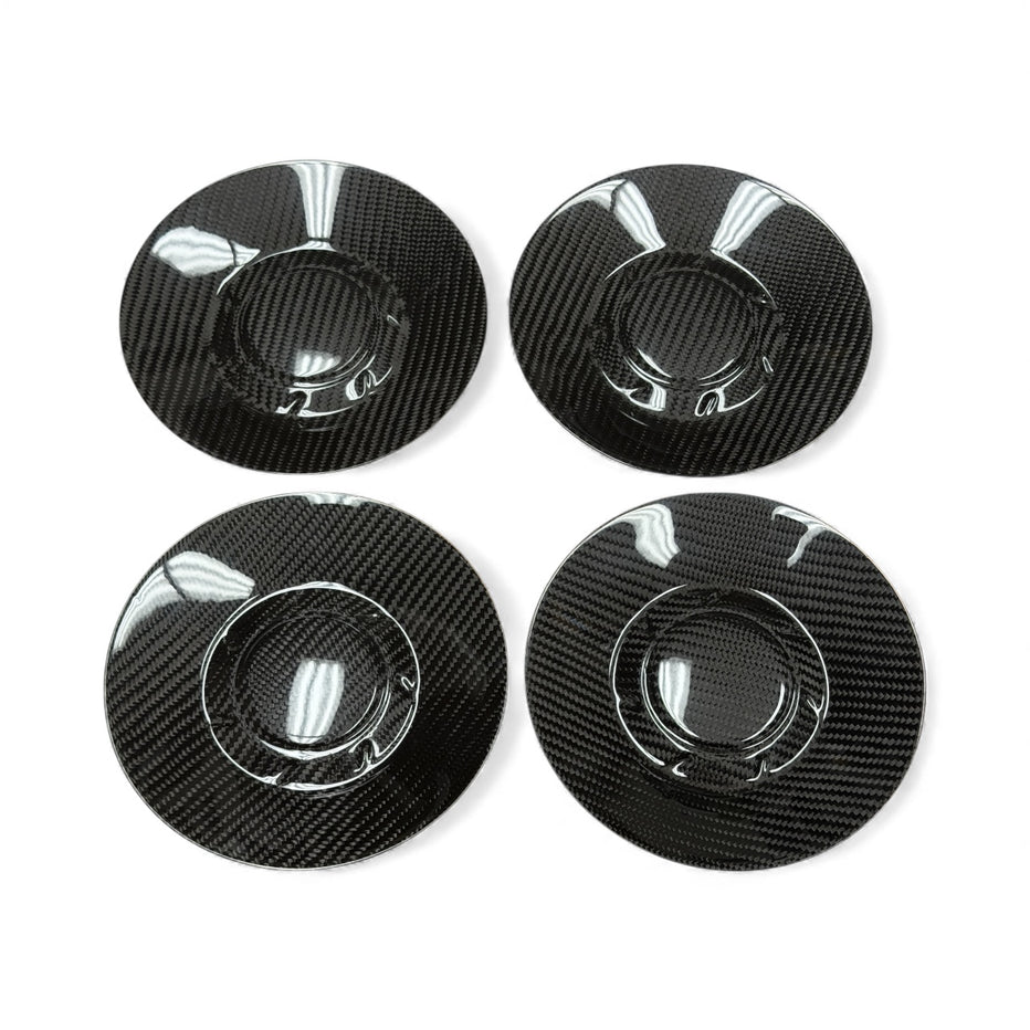 2026+ | Model S - 21" Velarium Center Wheel Hubs - Real Molded Carbon ...