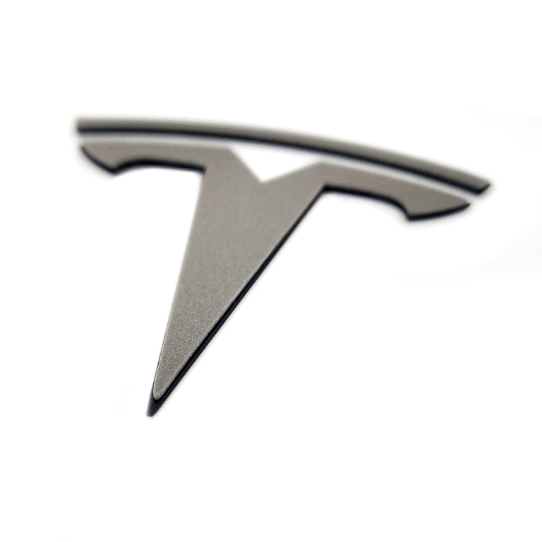Model 3 Replacement TESLA T Logo Emblems for Hood & Trunk (1 Pair, 4 P ...