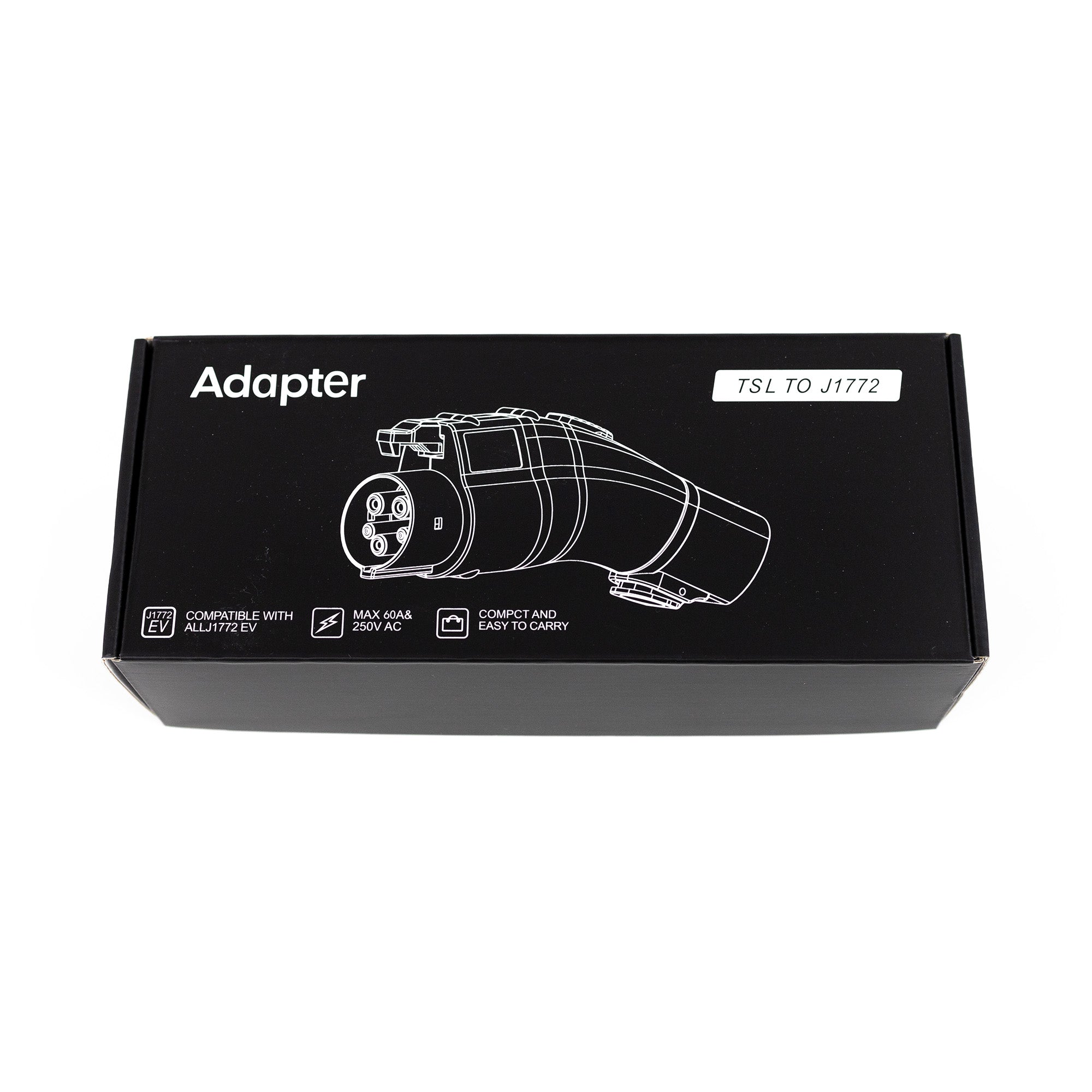 Non TESLA Charging Cable Adapter (Tesla to J1772 Standard) Short Handl ...