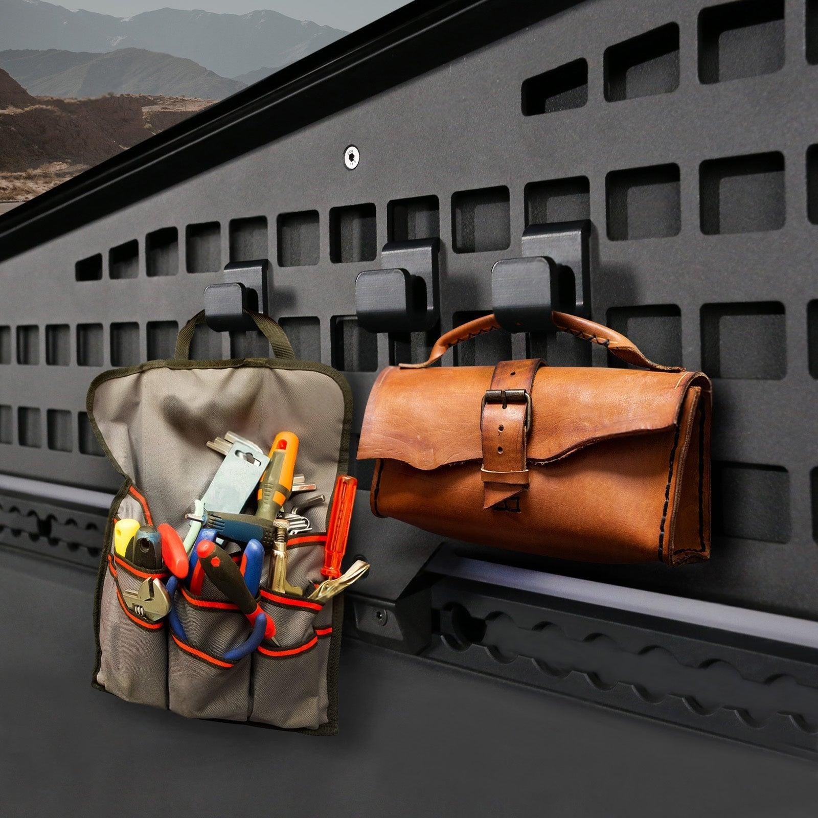 Cybertruck Molle Panel Hooks (8 Pieces) – RPM TESLA Aftermarket Accessories