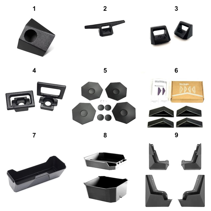 Cybertruck Newest Items – RPM TESLA Aftermarket Accessories