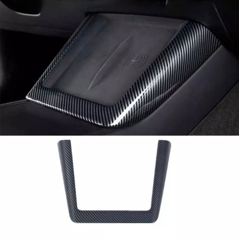 2024+ | Model 3 Highland Refreshed Wireless Charger Frame Cover ABS Pl ...