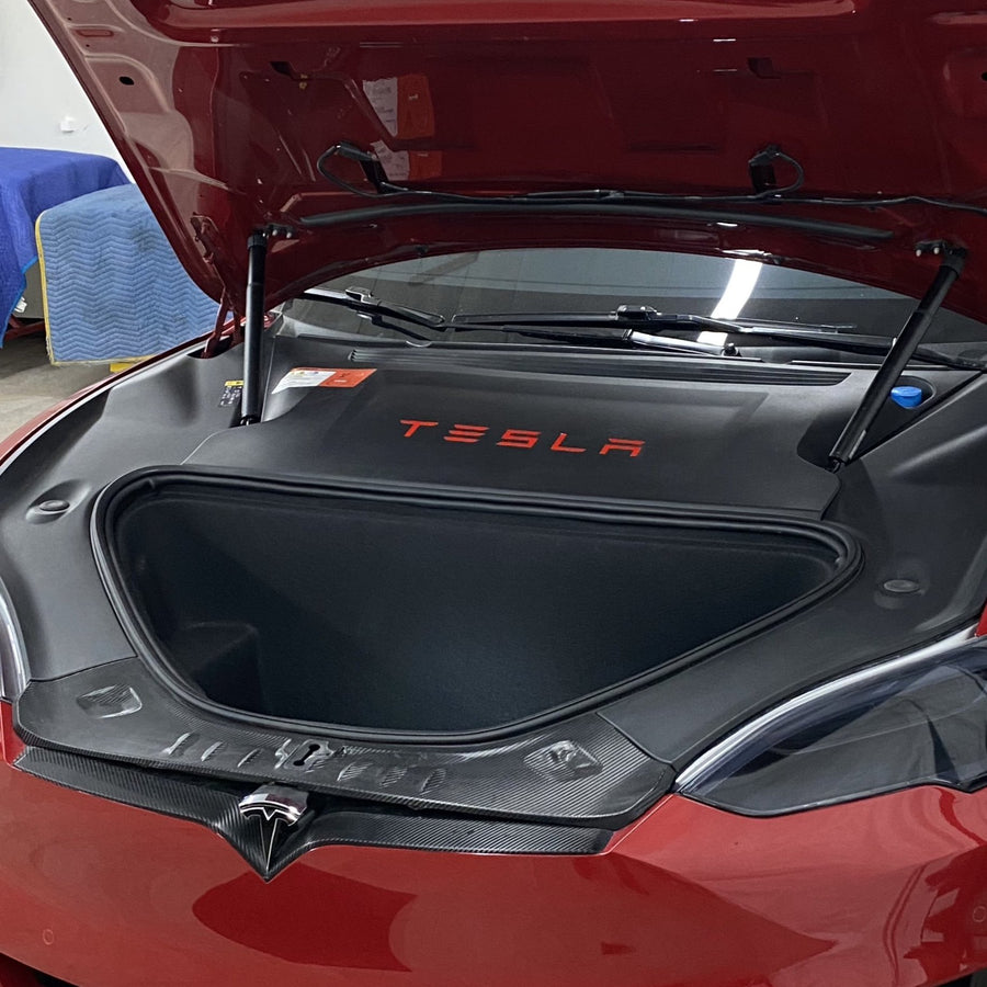 Model S Under Hood TESLA Letters – RPM TESLA Aftermarket Accessories
