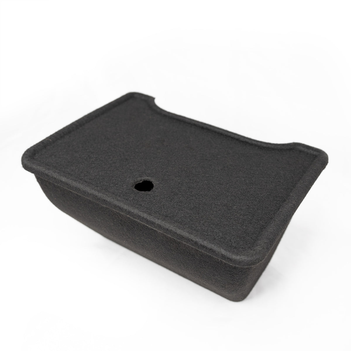 2020-2025 | Model Y Back Seat Storage Box with Lid - Fully Flocked ...