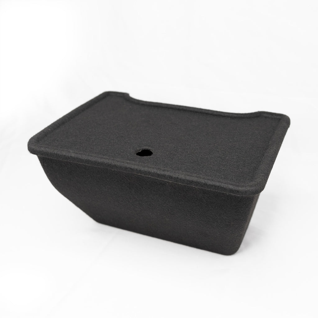 2020-2025 | Model Y Back Seat Storage Box with Lid - Fully Flocked ...