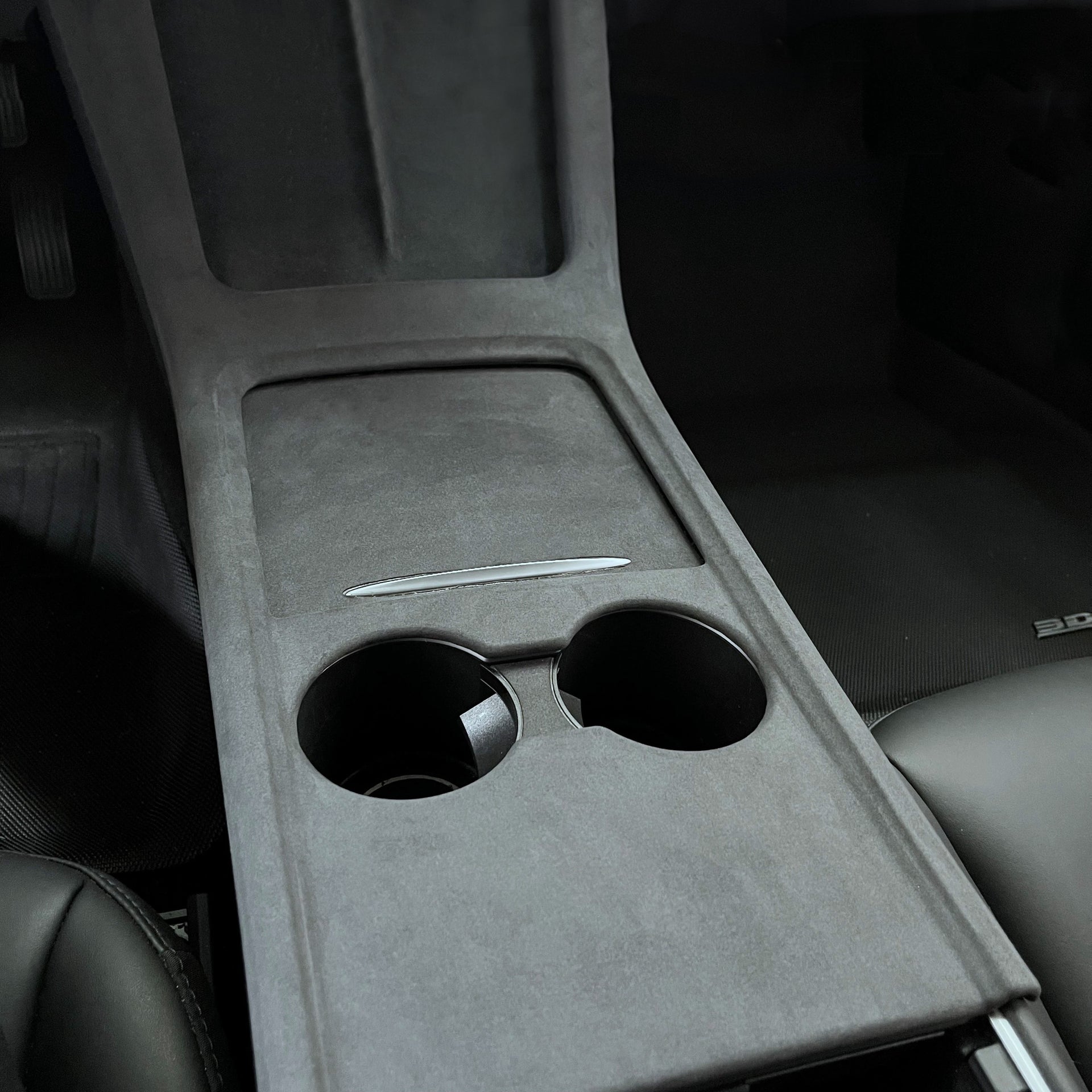 Model 3 & Y Center Console Frame (2 Piece Gen. 2) - Alcantara or Black ...