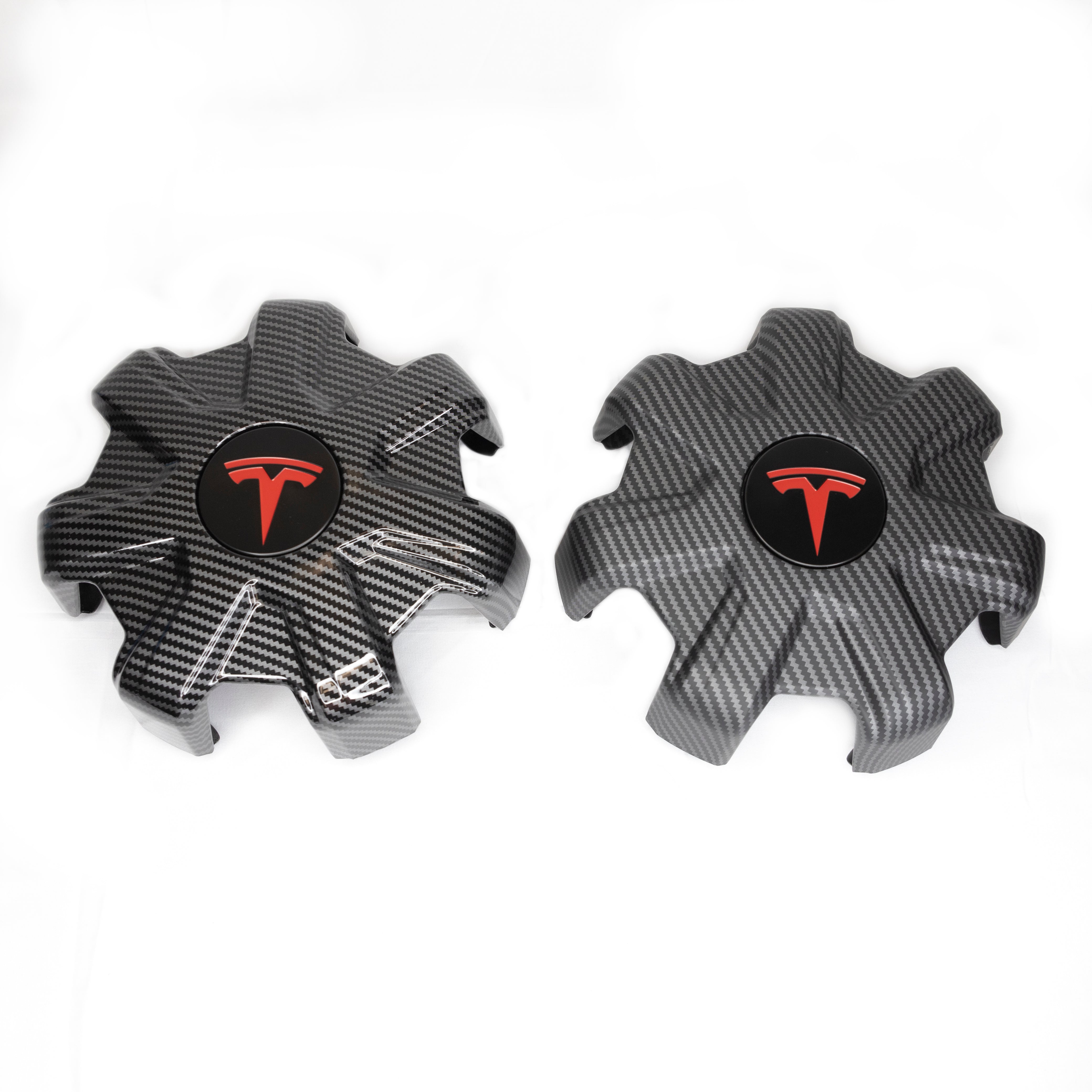 2020-2025 | Model Y 19" Gemini Wheel Center Hub Caps (Set of 4) - Hydr ...