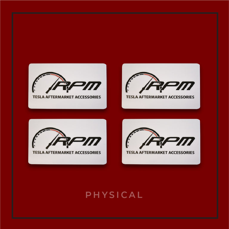RPM TESLA Physical Gift Card - Mailed to You – RPM TESLA Aftermarket ...
