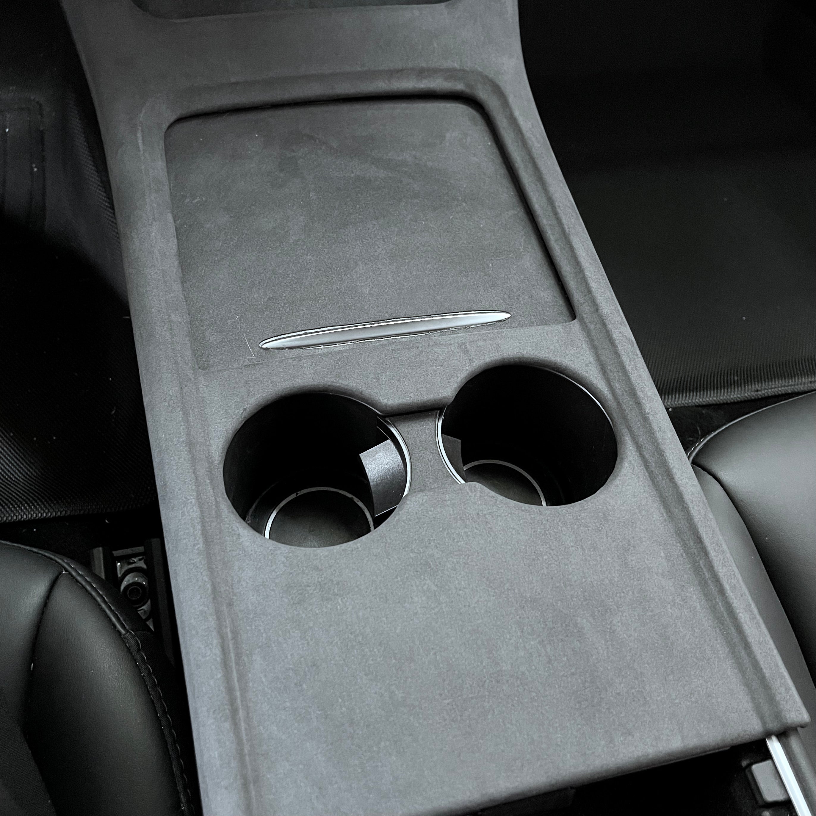 Model 3 & Y Center Console Frame (2 Piece Gen. 2) - Alcantara or Black ...