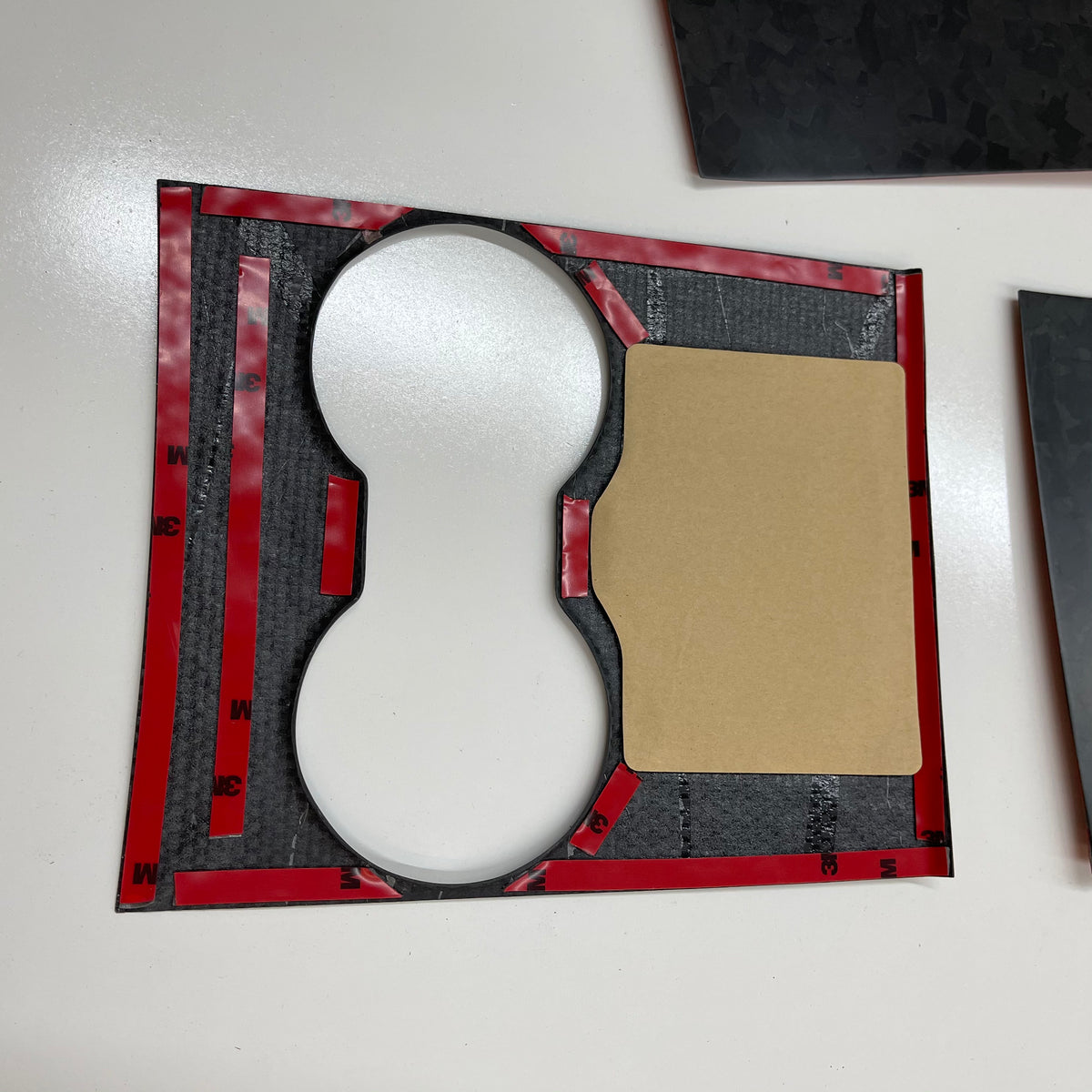 Model 3 & Y Center Console Overlay (Gen. 1) - Real Forged Carbon Fiber ...