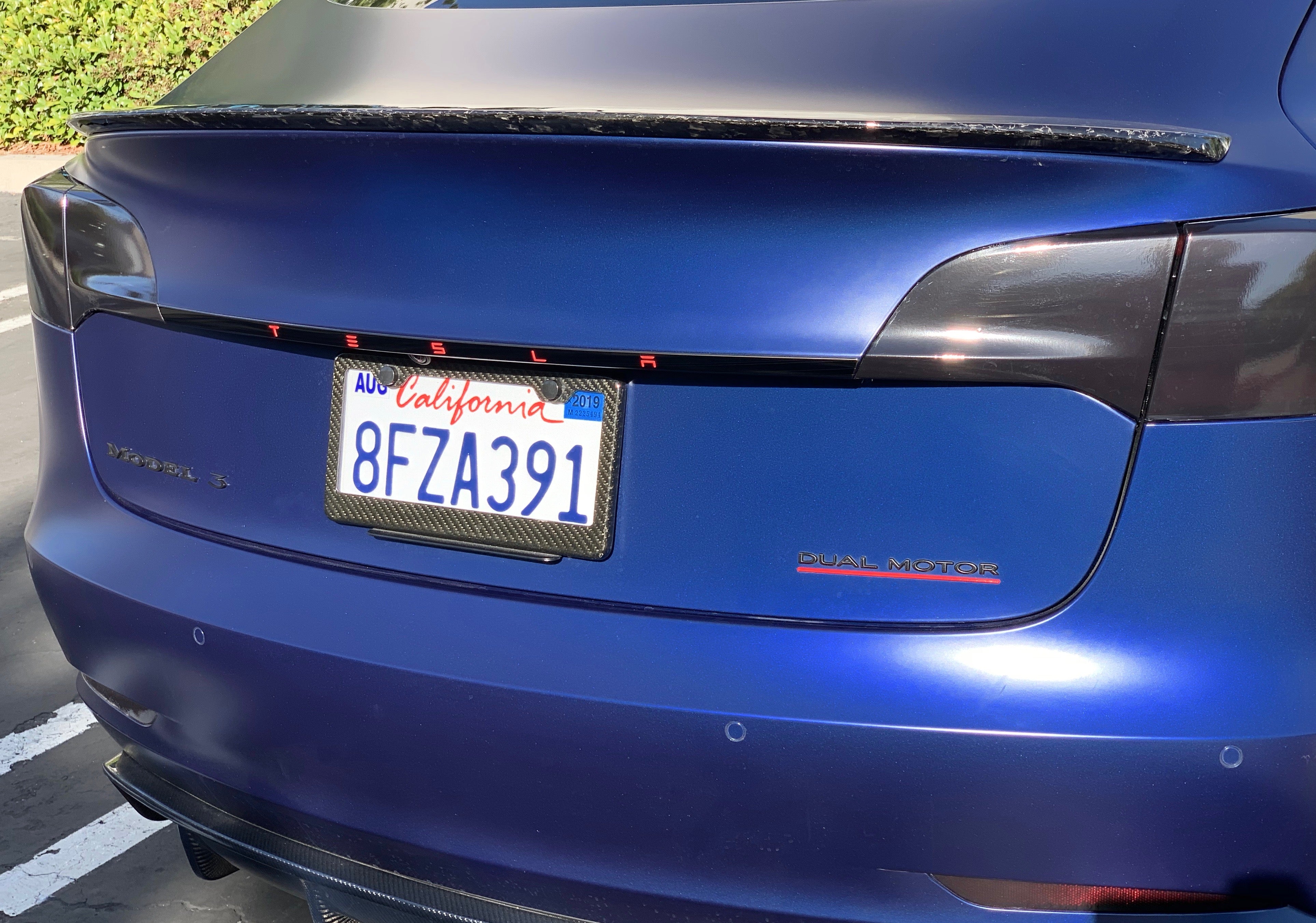 Model 3 Aluminum Tailgate Applique - Approx. 30.5" Length – RPM TESLA ...