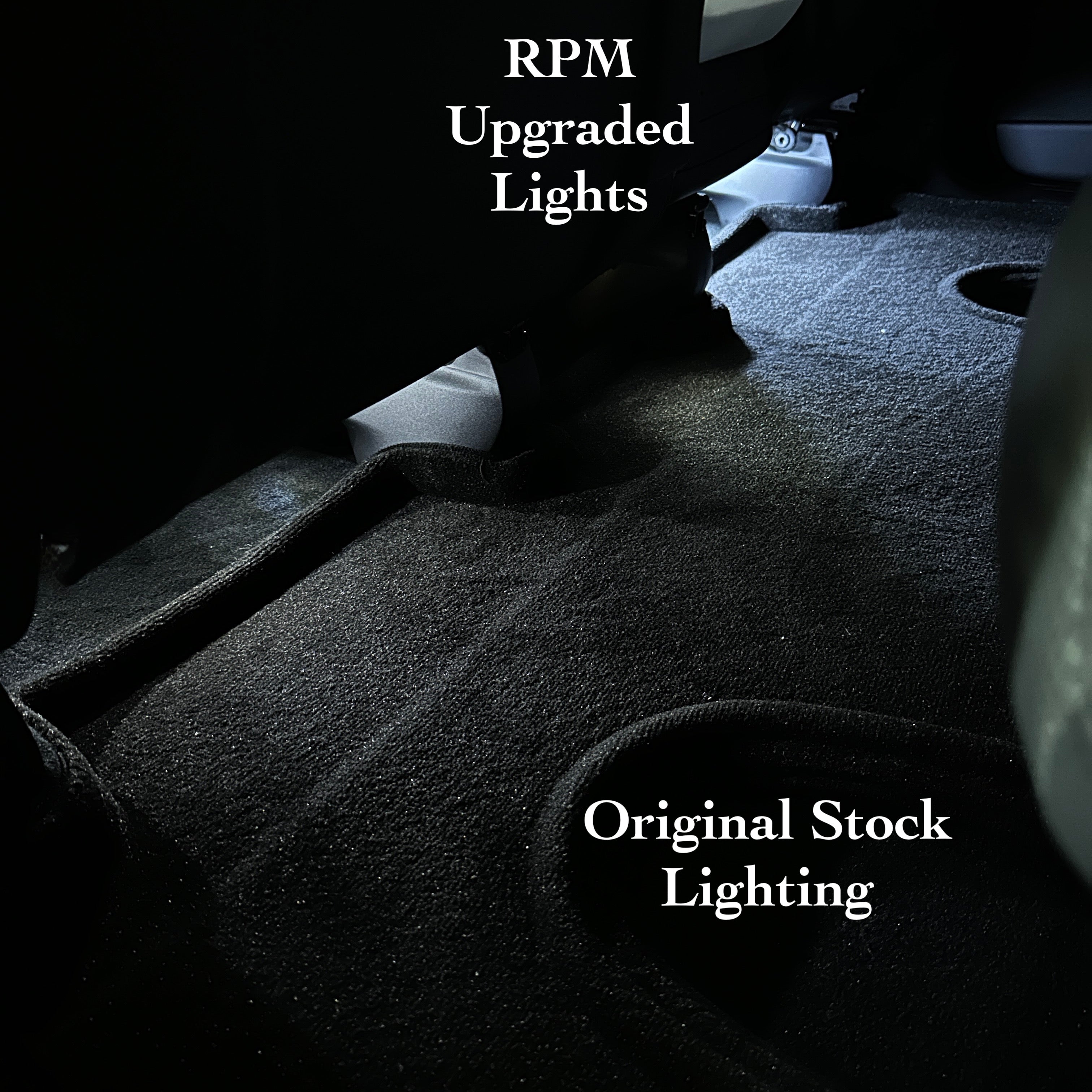 2021+ | Model S & X Backseat White LED Lighting Upgrade Kit (48 Diodes ...