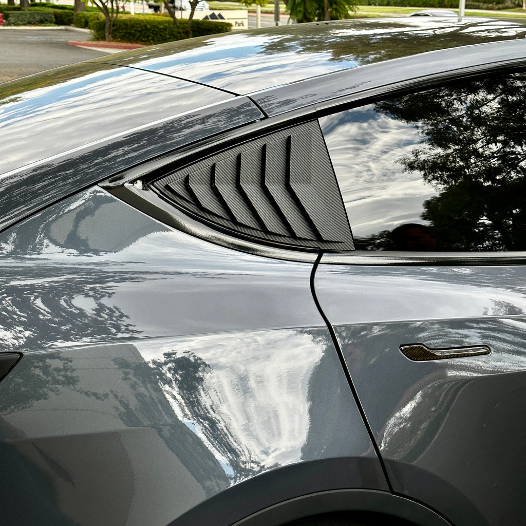2020+ | Model Y Rear Quarter Window Louver Covers (1 Pair) - Variety ...