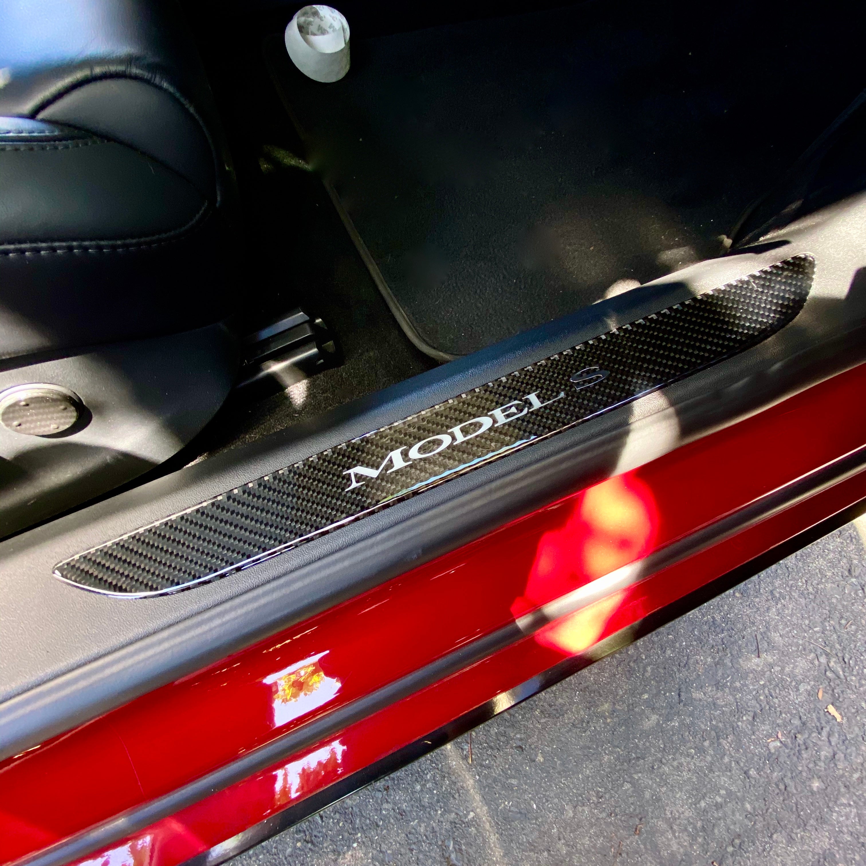 2015-2020 | Model S Front Door Sill Covers (1 Pair) - Flexible Urethan ...