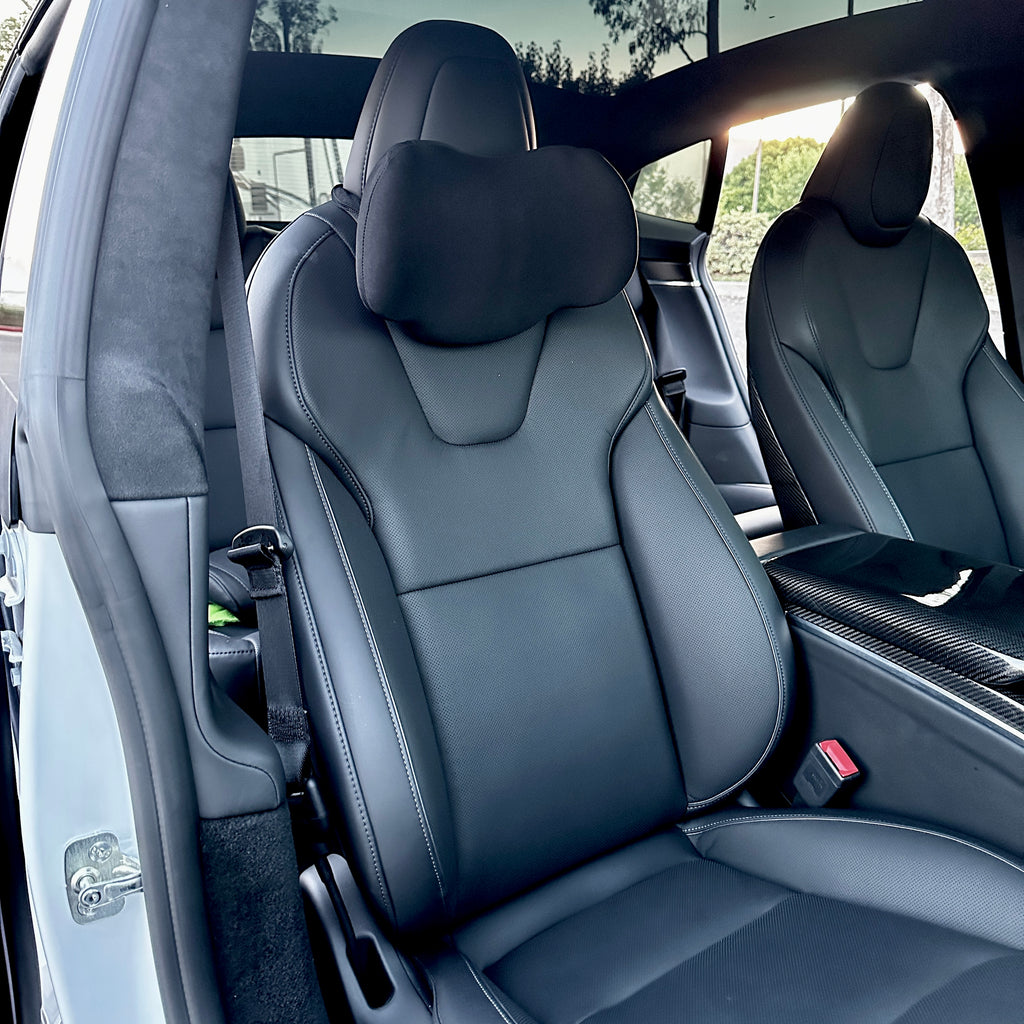 Headrest & Lumbar Support Pillow Ultra-Soft Memory Foam - Variety ...