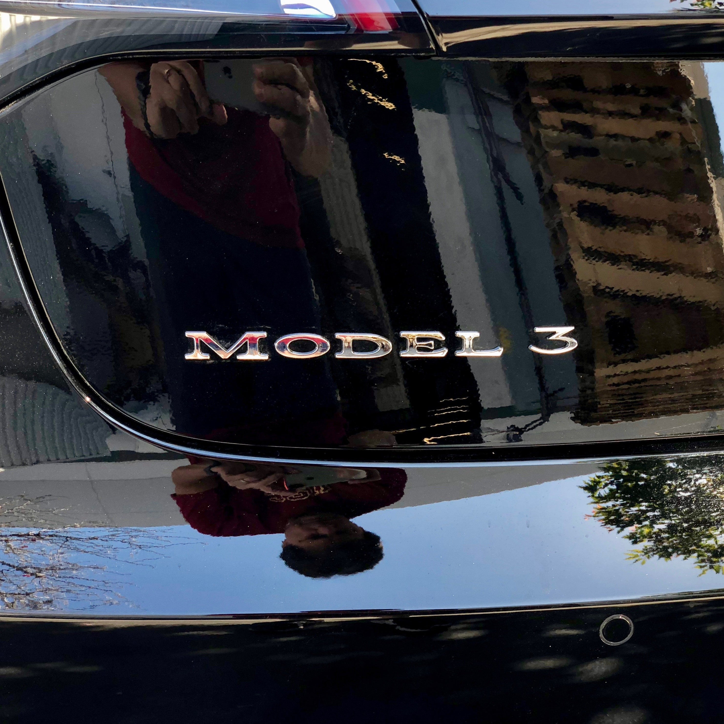Model 3 Emblem Badges – RPM TESLA Aftermarket Accessories