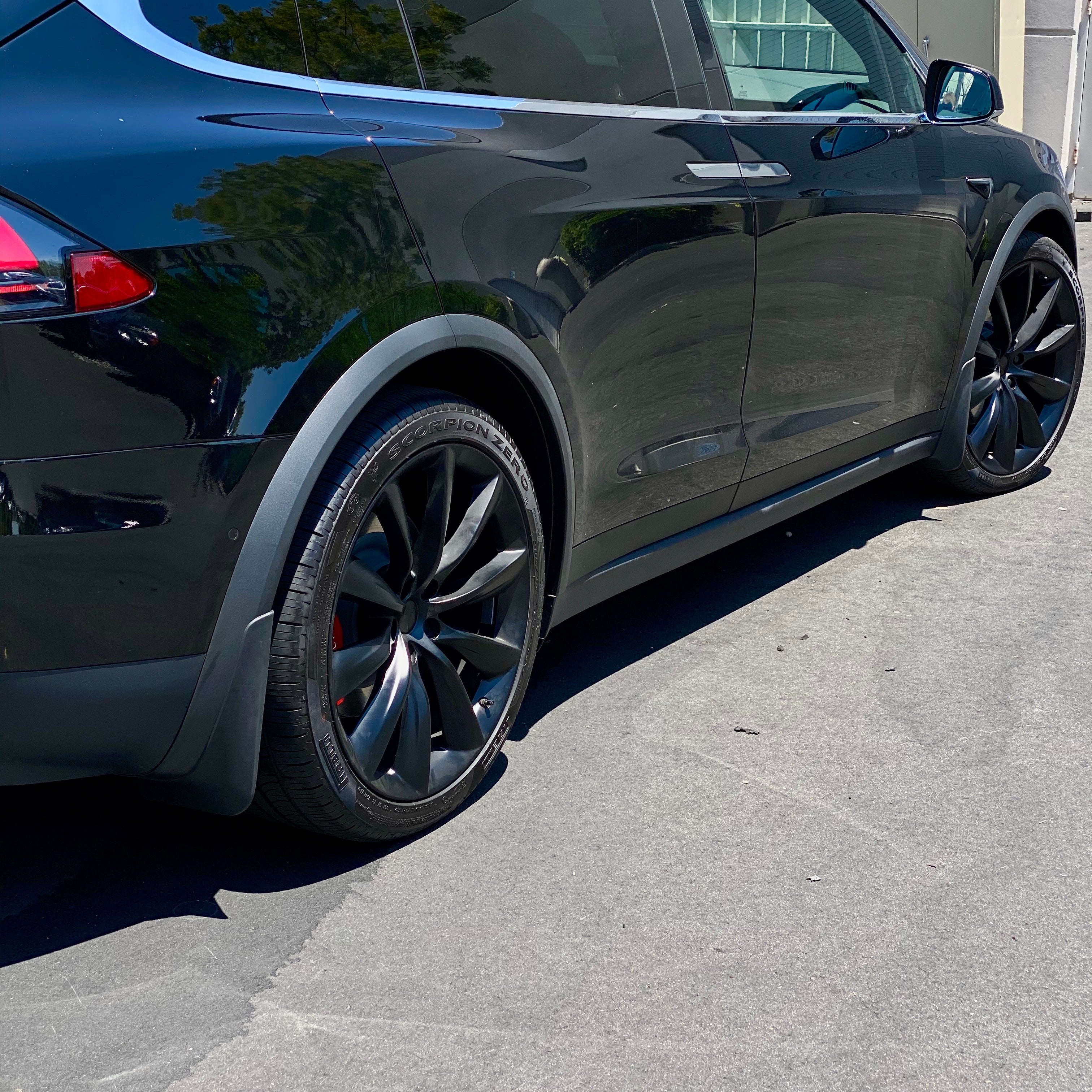 2015-2021 | Model X Mud Flaps (Set of 4) – RPM TESLA Aftermarket ...