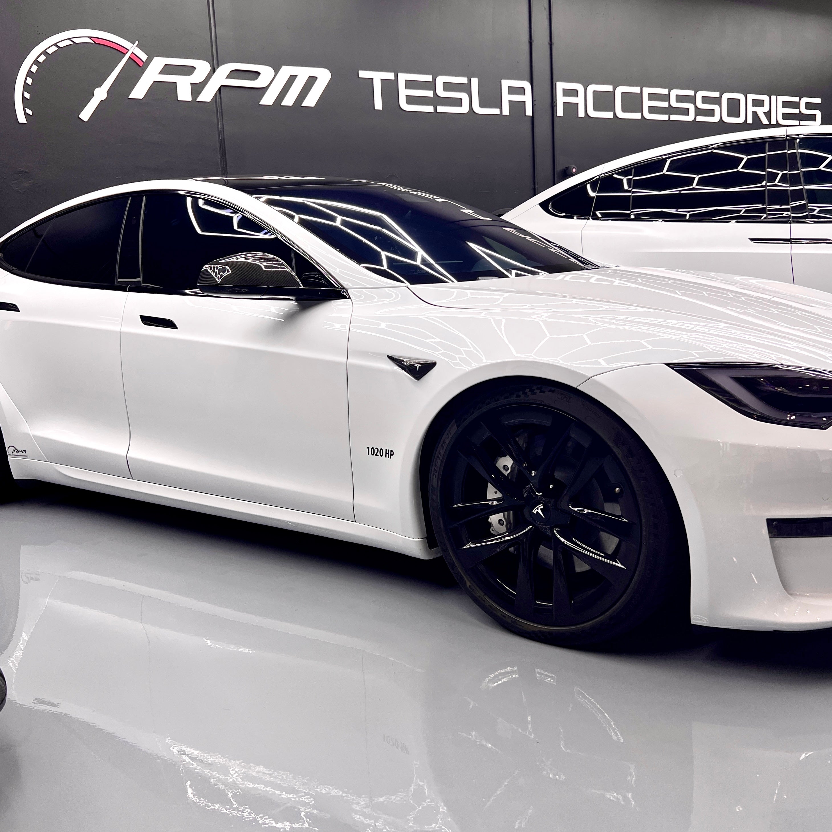 Model S & X PLAID 1020 Horsepower Badge (Set of 3) – RPM TESLA ...