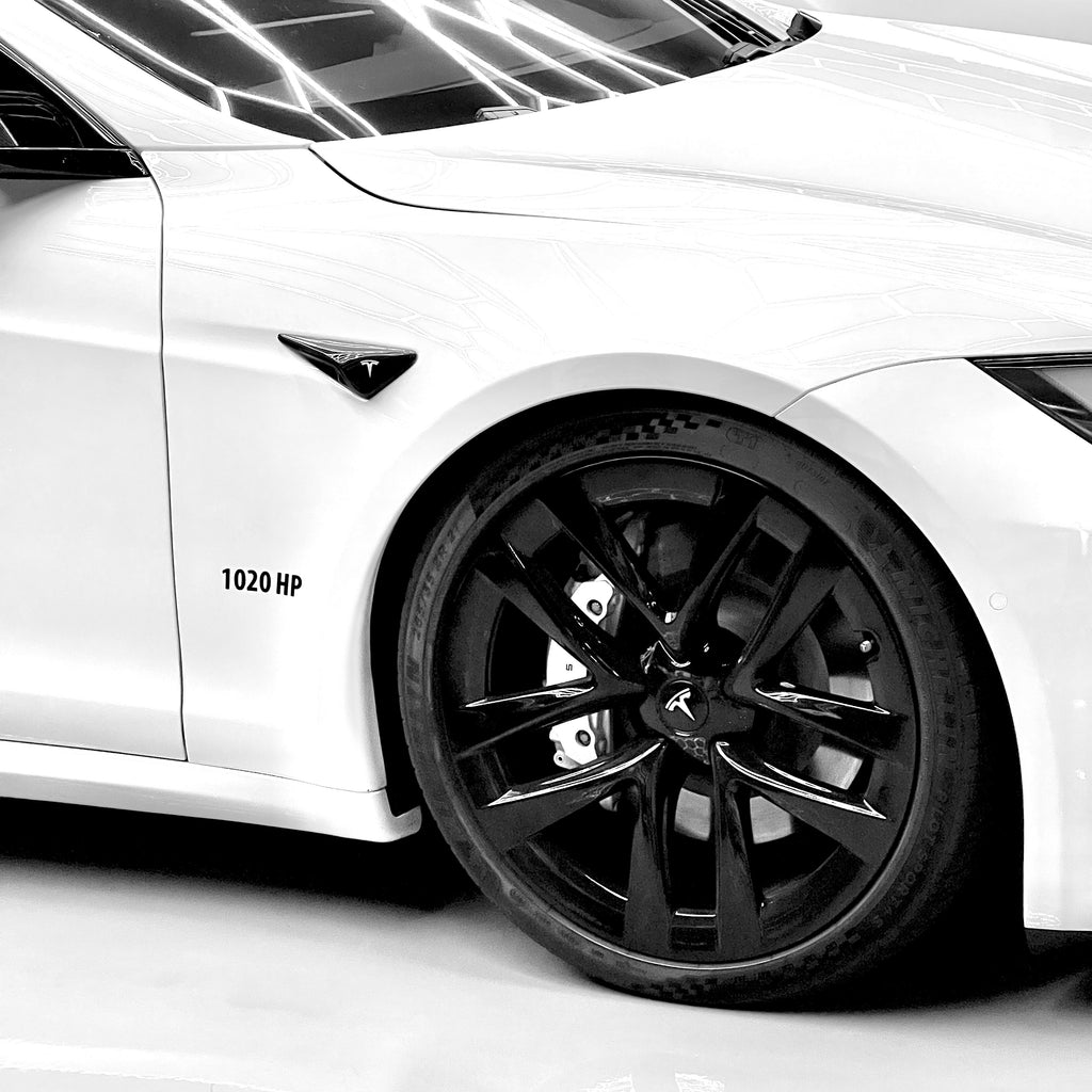 Model S & X PLAID 1020 Horsepower Badge (Set of 3) – RPM TESLA ...