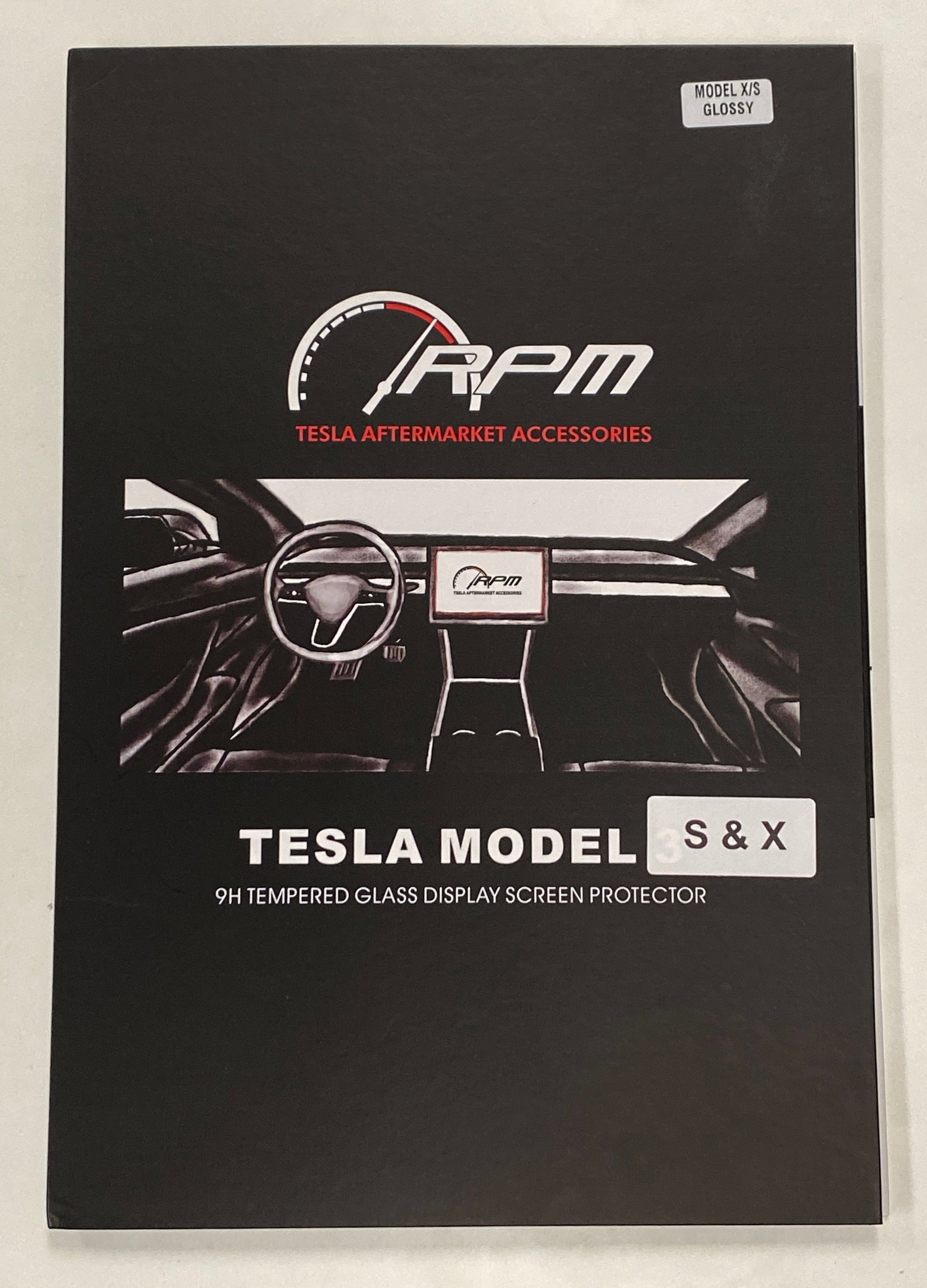 2012-2020 | Model S & X (9H) Tempered Glass Display Protector – RPM ...