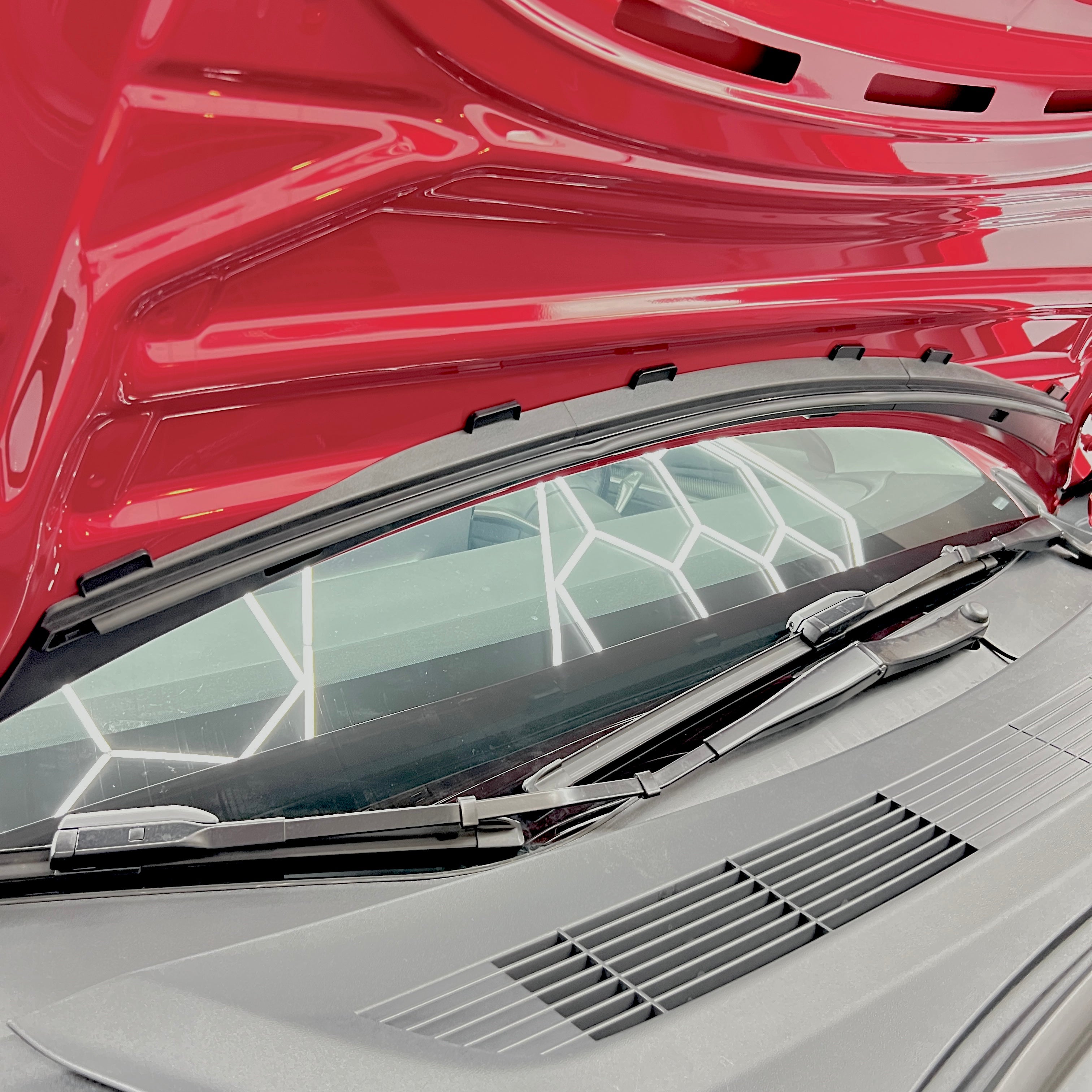 Model 3* & Y Under-Hood Rain Deflector Upgrade – RPM TESLA Aftermarket ...