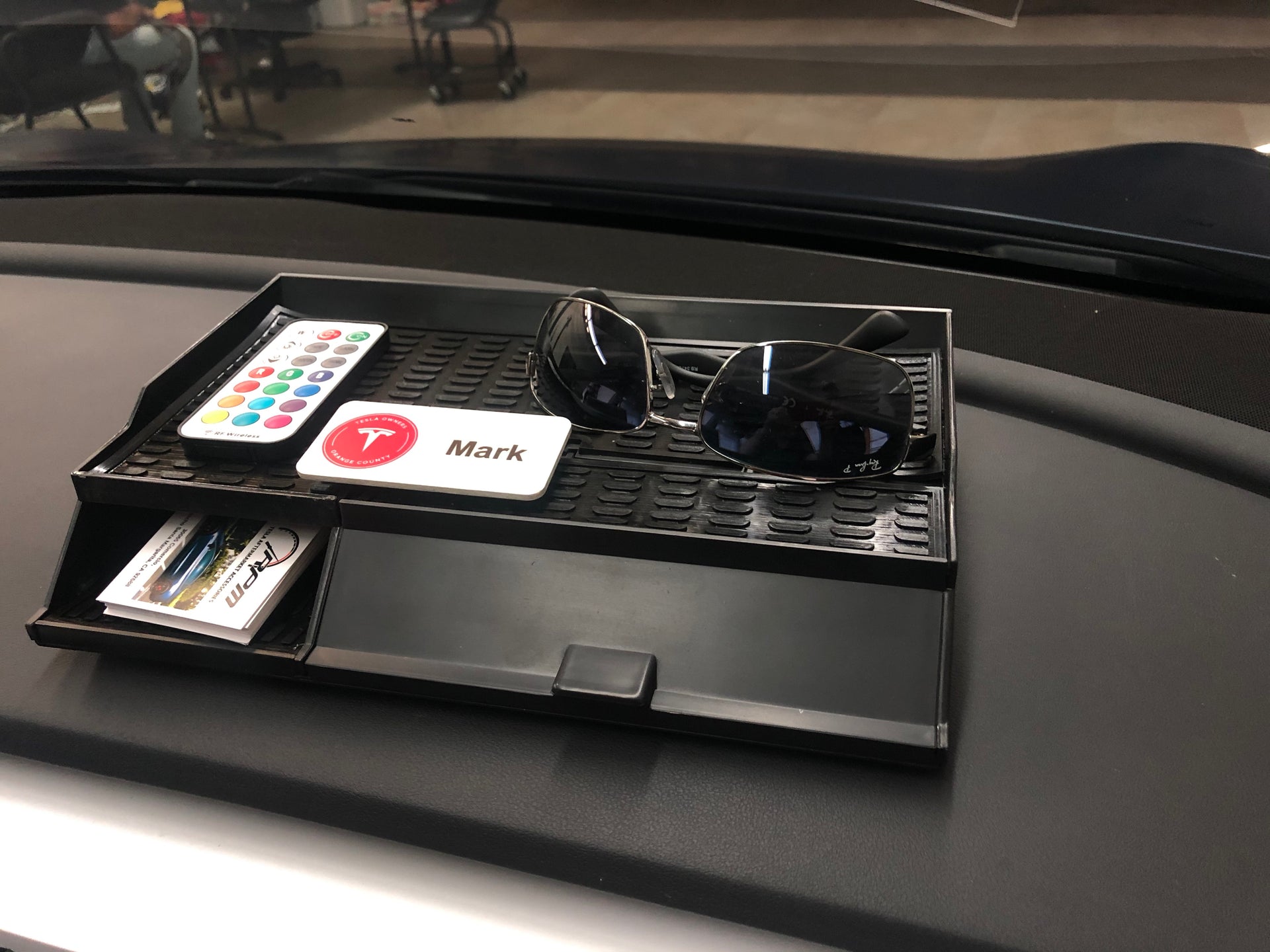 Model 3 & Y Glovebox Organization Tray – RPM TESLA Aftermarket Accessories