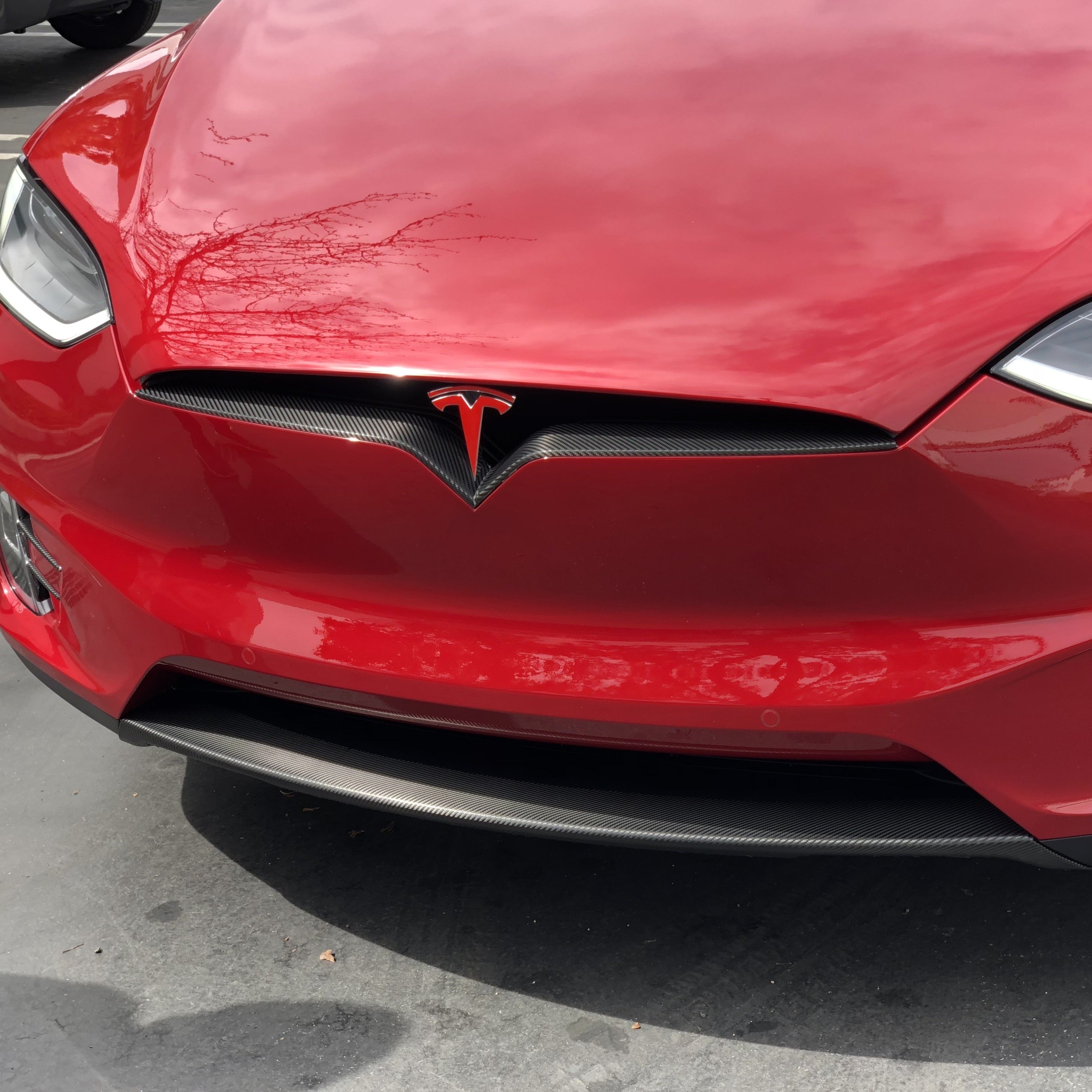 Model S Nose Inlay Wrap for Refreshed Front End – RPM TESLA Aftermarket ...