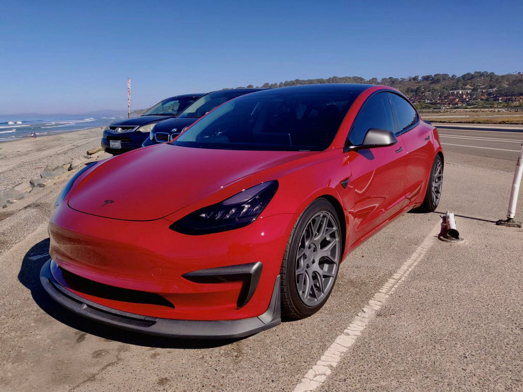 Model 3 Aero Kit Carbon Fiber Kit – RPM TESLA Aftermarket Accessories
