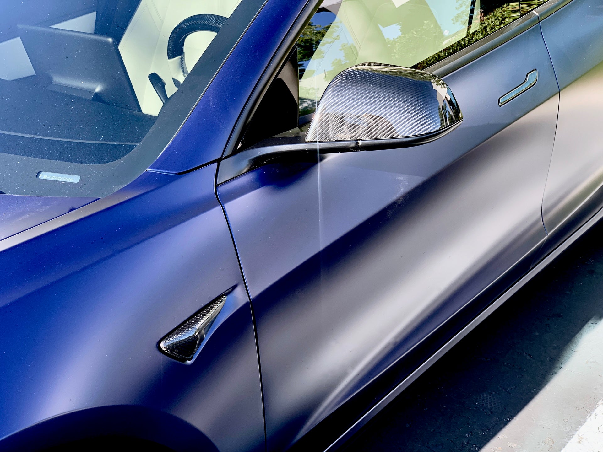 Turn Signal Overlays (Gen. 2) - Top Half Style - Real Molded Carbon Fi ...