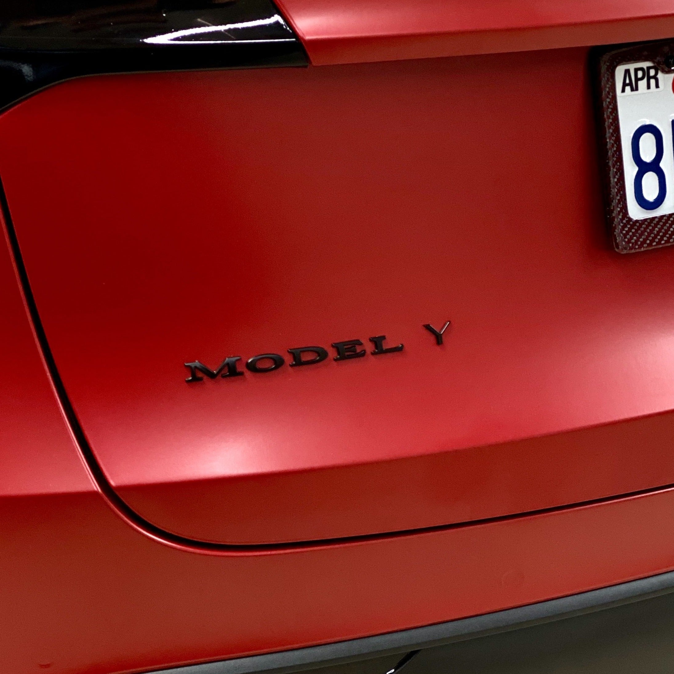 Model Y Emblem Badges – RPM TESLA Aftermarket Accessories