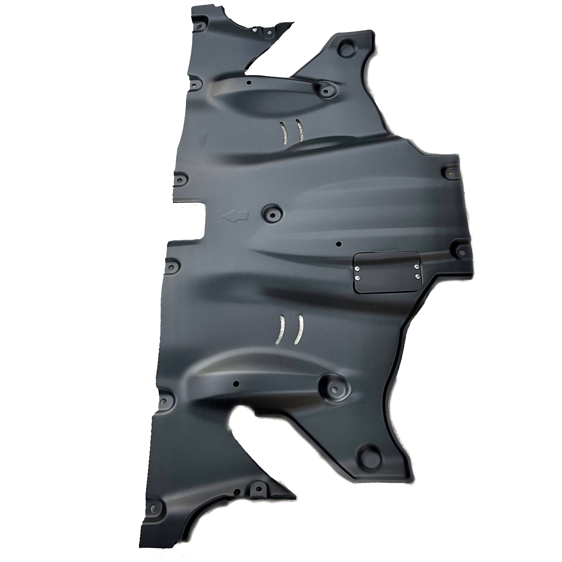 Model 3 Skid Plates - Aluminum with Road Noise Reducing Urethane Insul ...