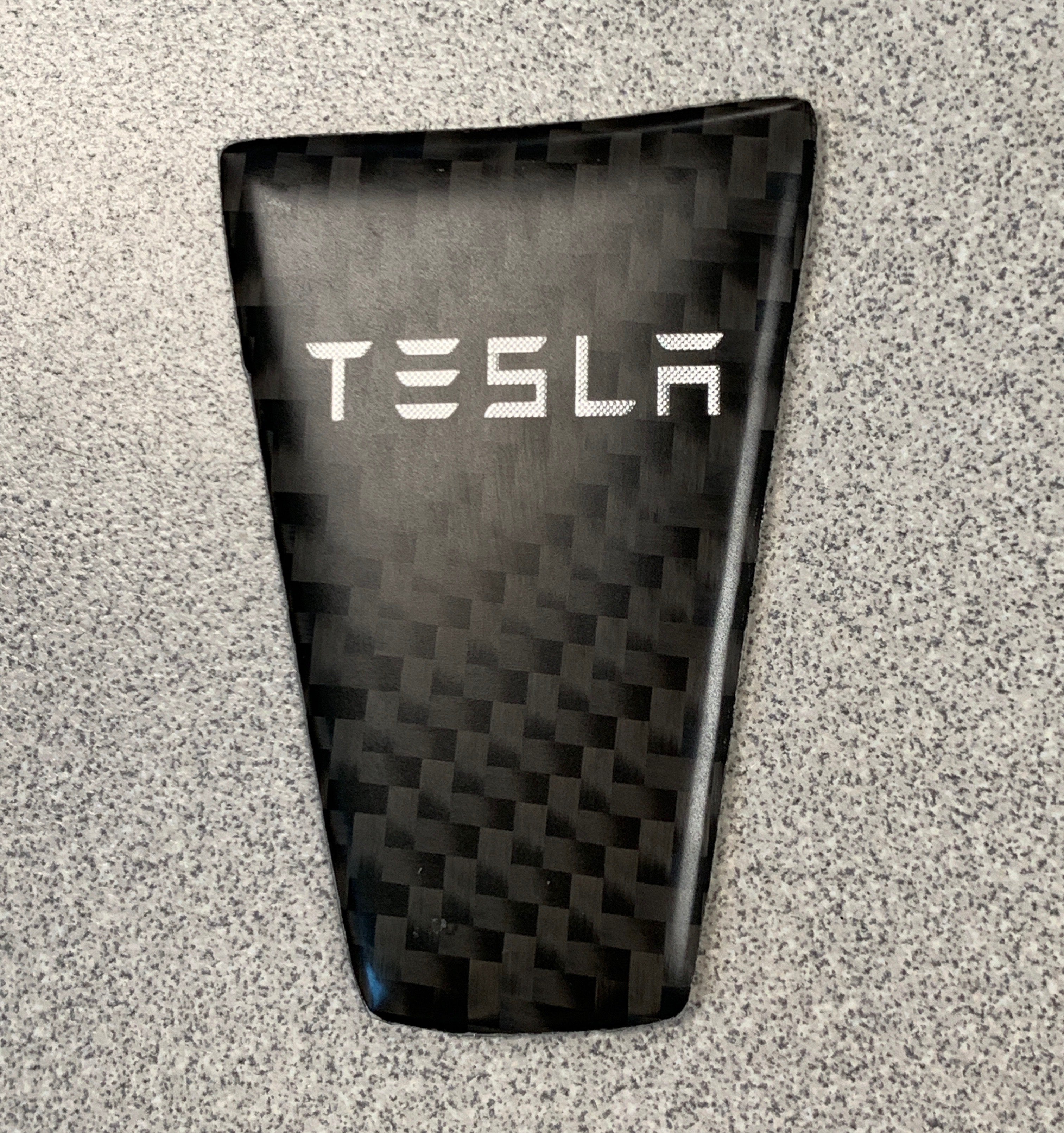 Model S & X Carbon Fiber Steering Wheel Applique' – RPM TESLA ...