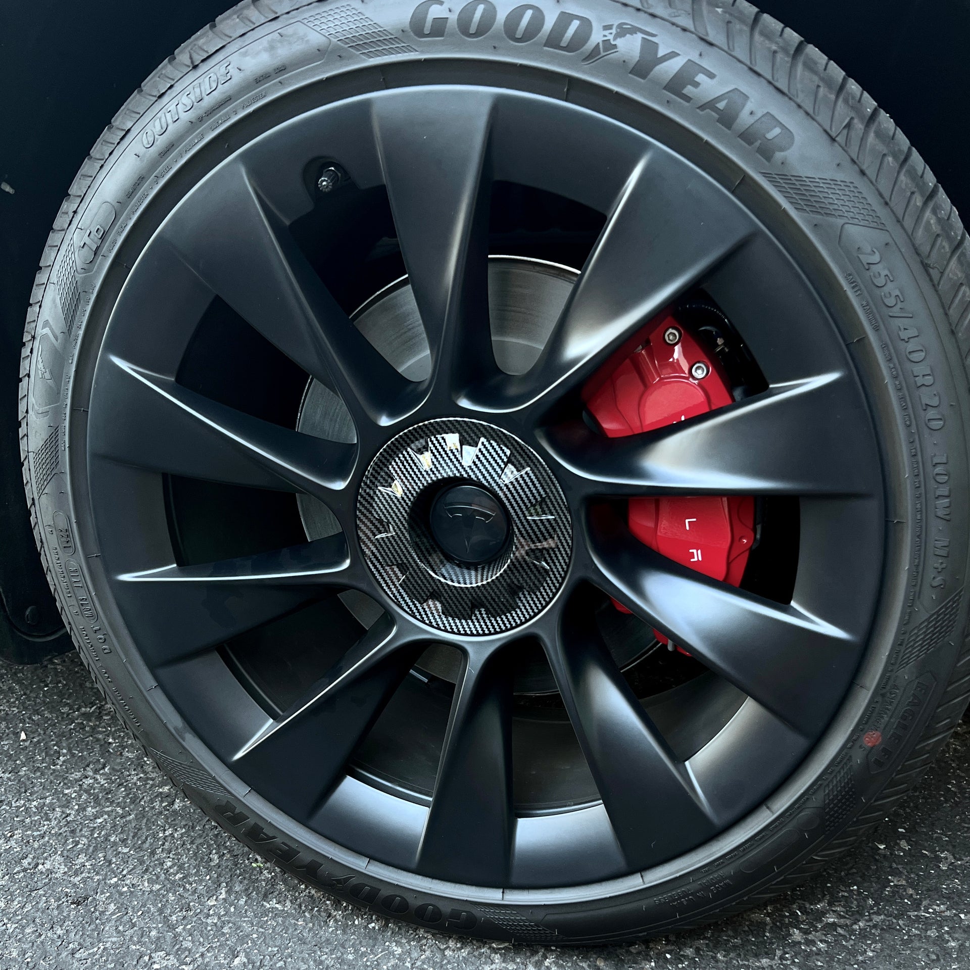 2020-2025 | Model Y 20" Induction Wheel Sprocket Cap (Set of 4) - Vari ...