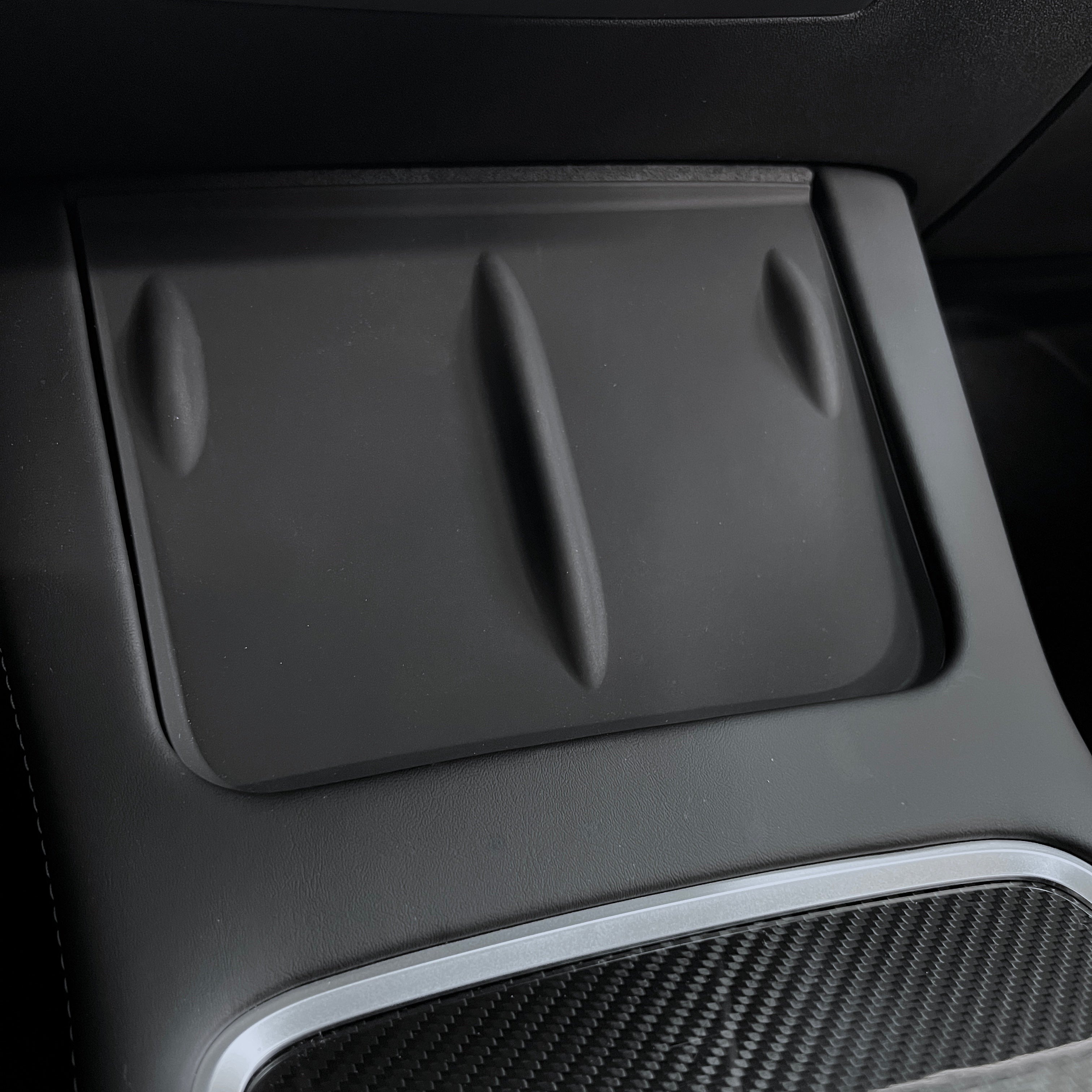 Model 3 & Y Charging Dock Silicone Rubber Liner (Gen. 2) - Black or Wh ...