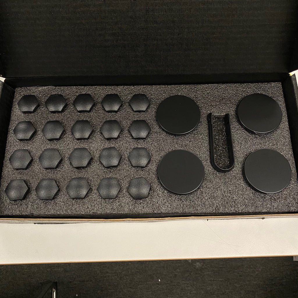 Tesla Model Y Center Caps & Lug Nut Covers - 19" Gemini Wheels – RPM ...