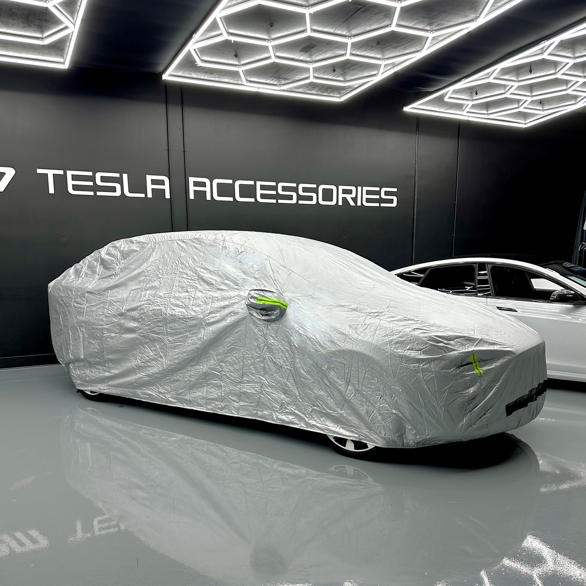 Model X Car Cover - Weatherproof Indoor & Outdoor - Charging Port / Dr ...