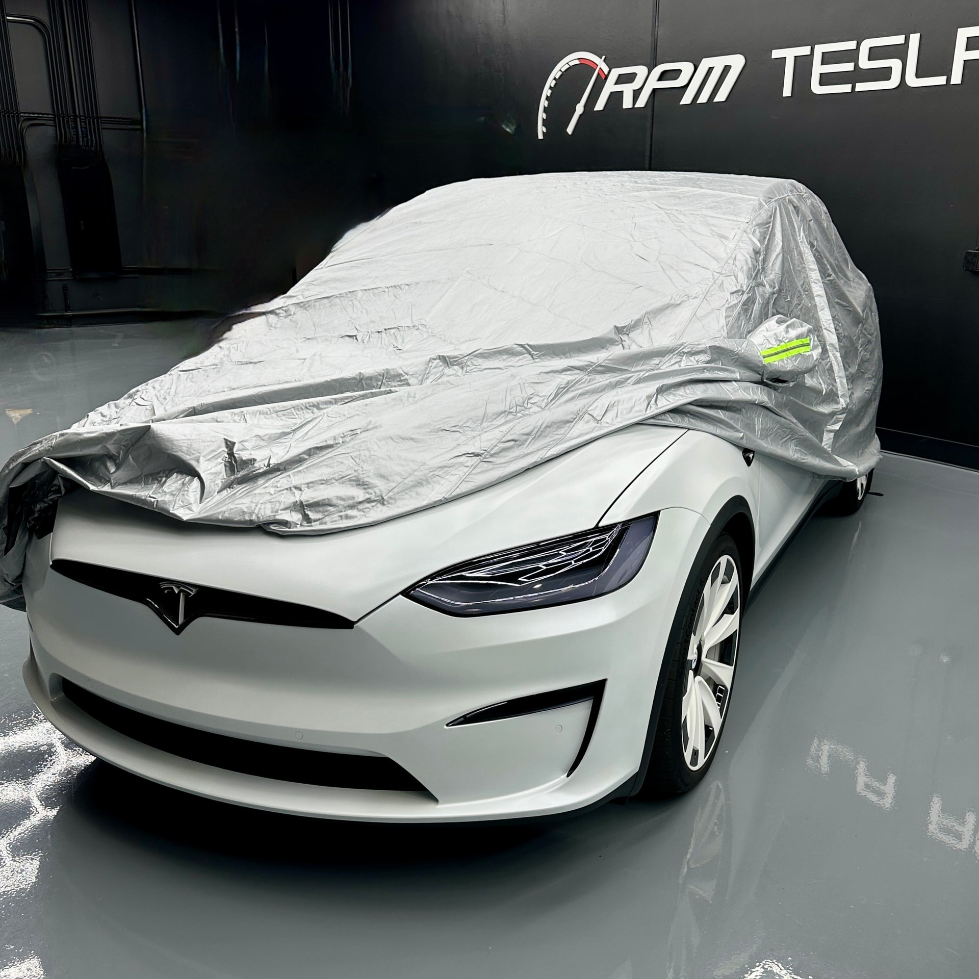 Model X Car Cover - Weatherproof Indoor & Outdoor - Charging Port / Dr ...