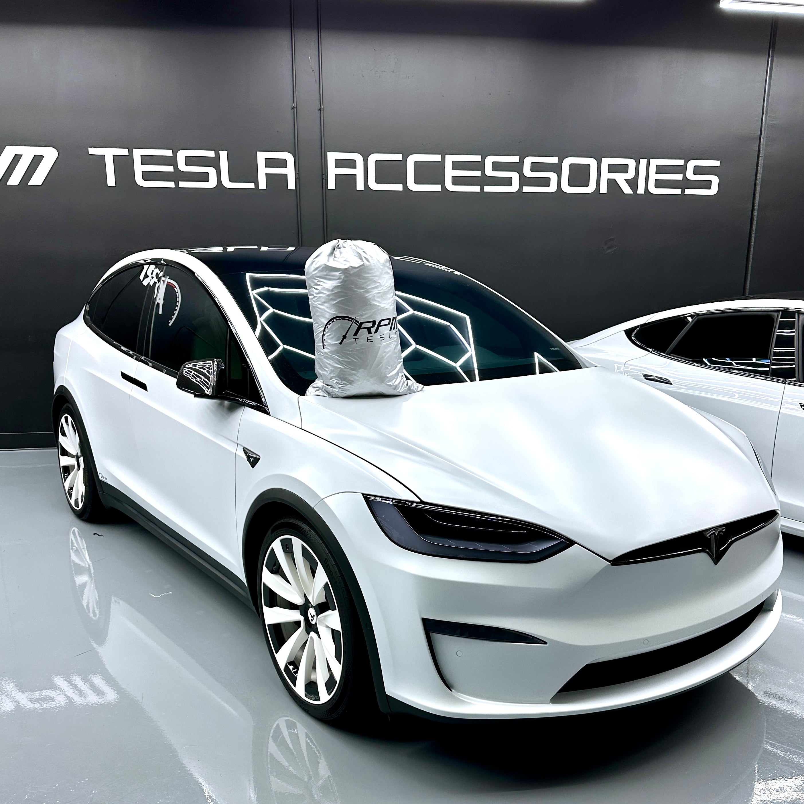 Model X Car Cover - Weatherproof Indoor & Outdoor - Charging Port / Dr ...