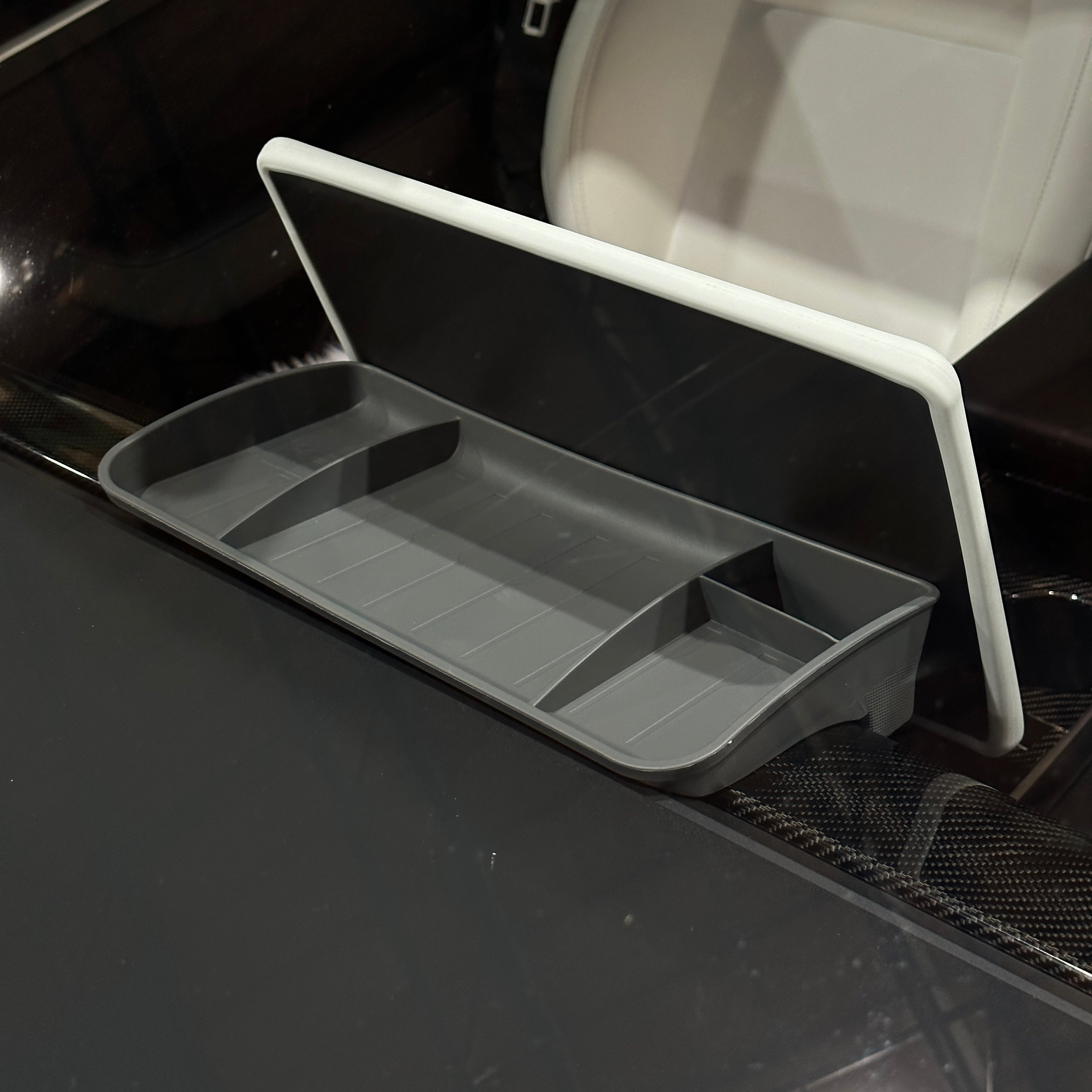 Model 3 & Y Dashboard Display Back Storage Tray – RPM TESLA Aftermarket ...