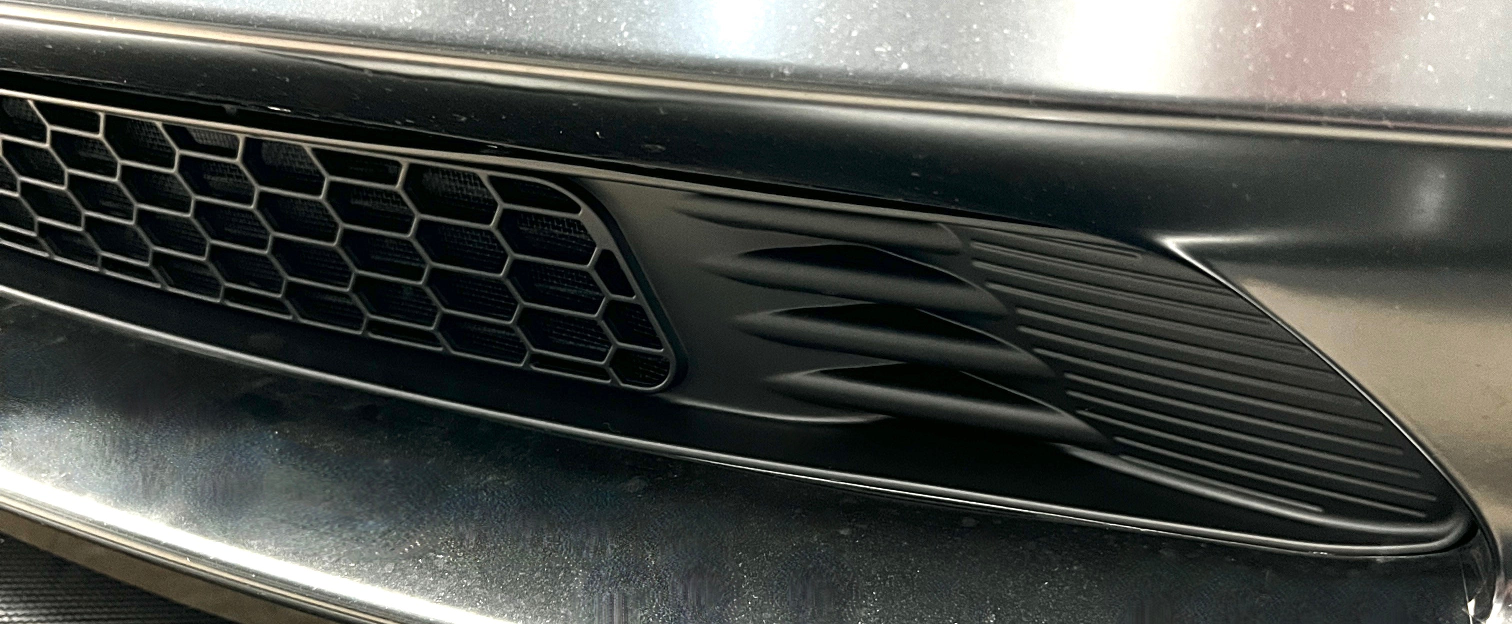 Model 3 Radiator Protective Mesh Grill Panel (2 Pieces) - Black – RPM ...