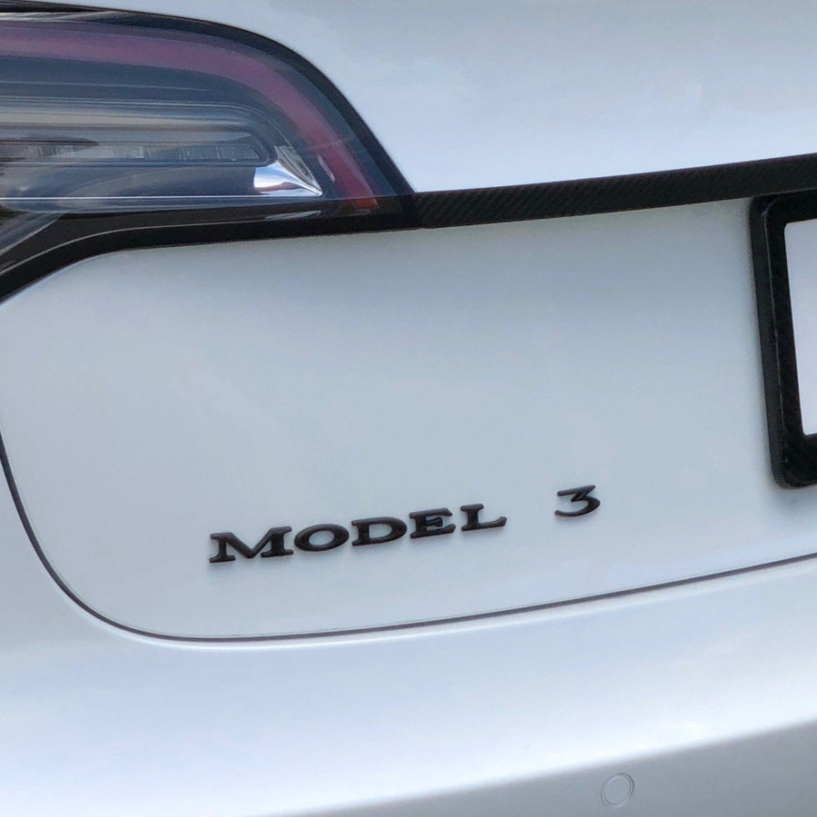 Model 3 Emblem Badges – RPM TESLA Aftermarket Accessories