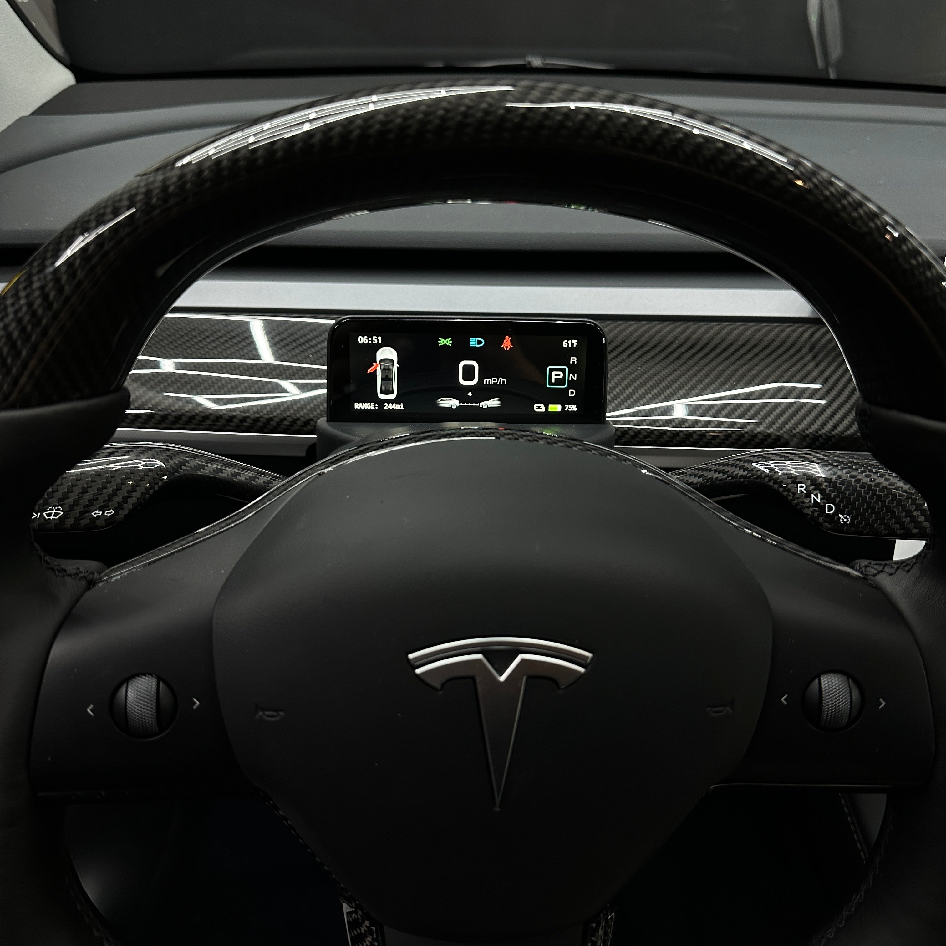 2017-2023 | Model 3 & Y Steering Column Instrument Cluster Display Gen ...