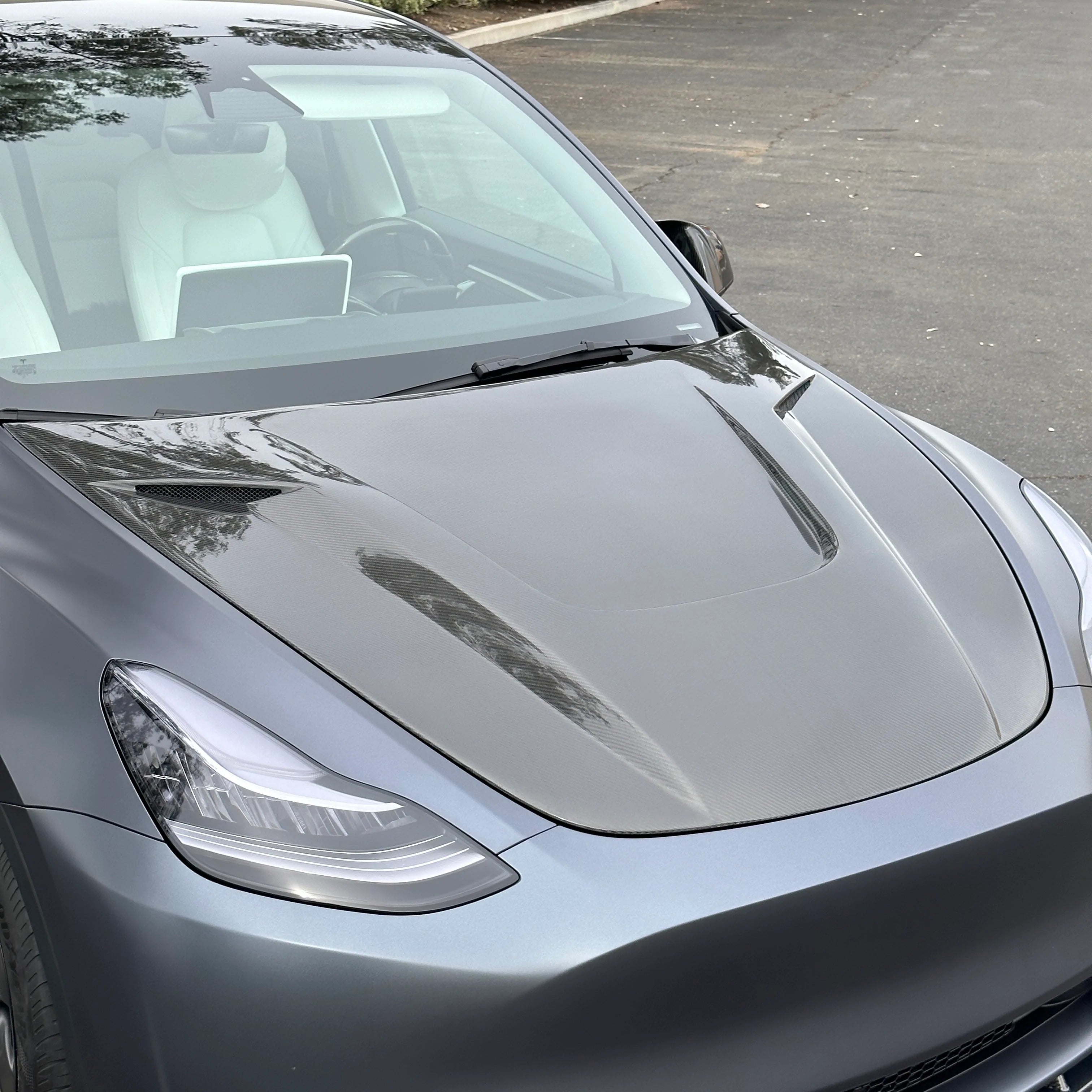 2020-2025 | Model Y Viento Robot Hood - Dual Layer with Xpel Clear Bra ...