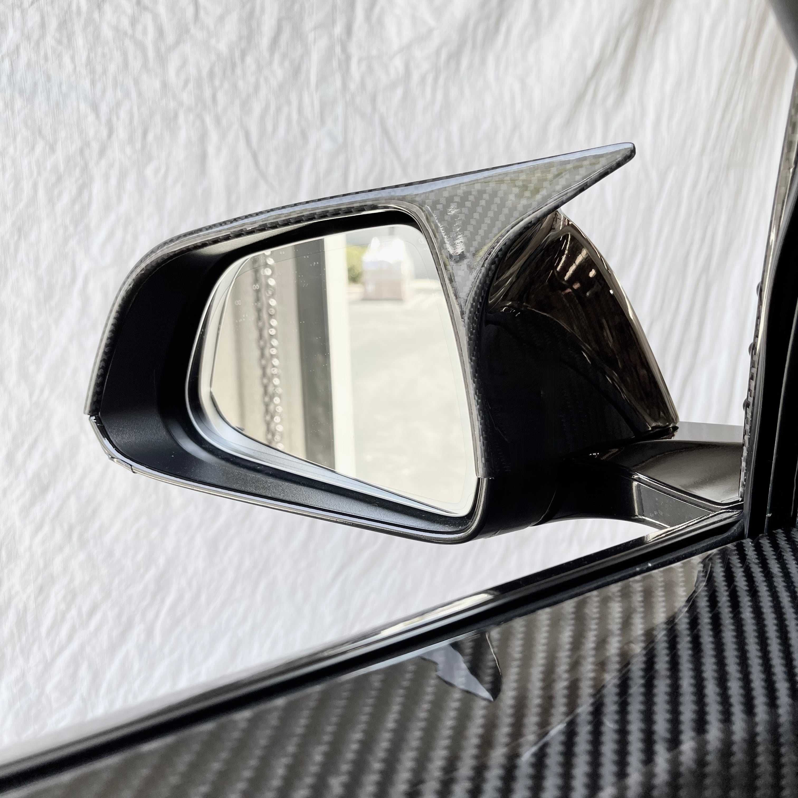 2017+ | Model 3 GT Style Side View Mirror Overlay Cap Covers (1 Pair ...